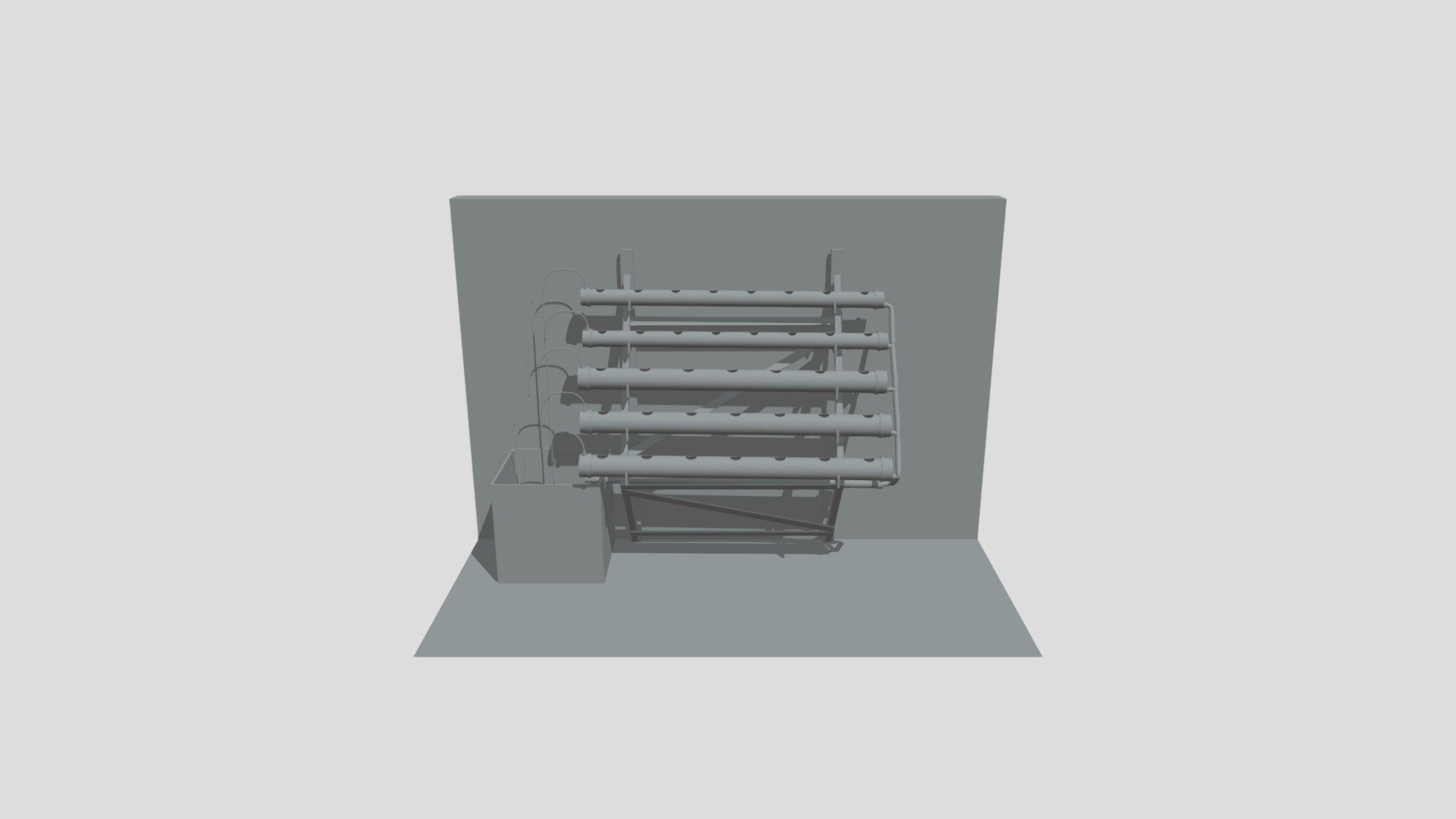 one sided complete horizontal nft system - Download Free 3D model by ...