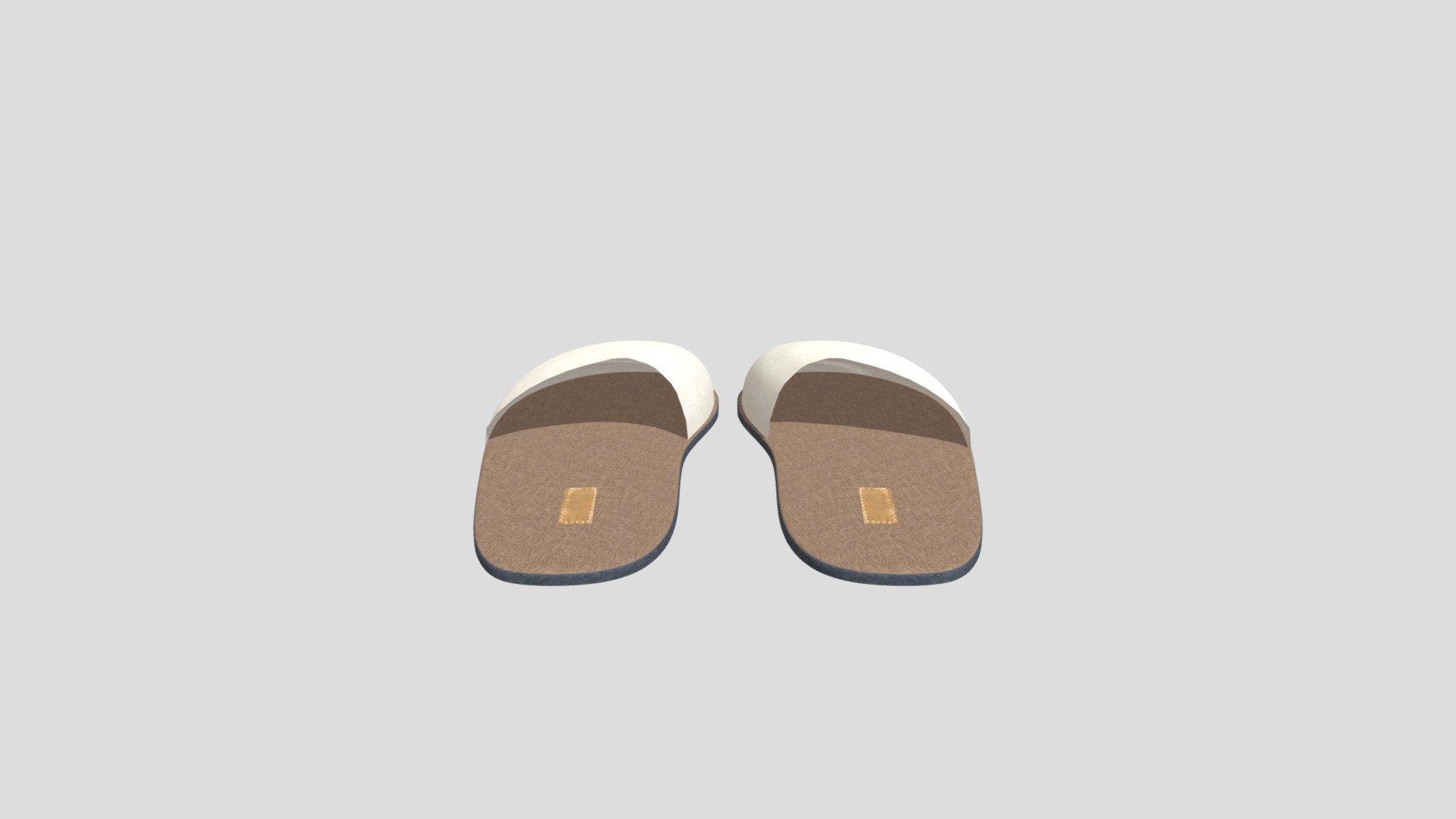 Slippers - 3D model by boykko39 [0a9230a] - Sketchfab
