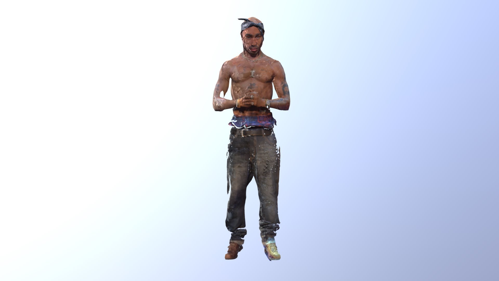 Tupac Shakur - Download Free 3D model by David Wigforss (@dwigfor ...