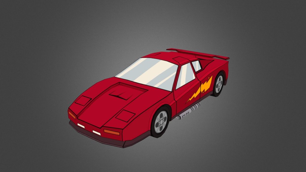 Red-Car-Jet - 3D model by PouriaRoshan (@pouriarg) [0a935fe] - Sketchfab