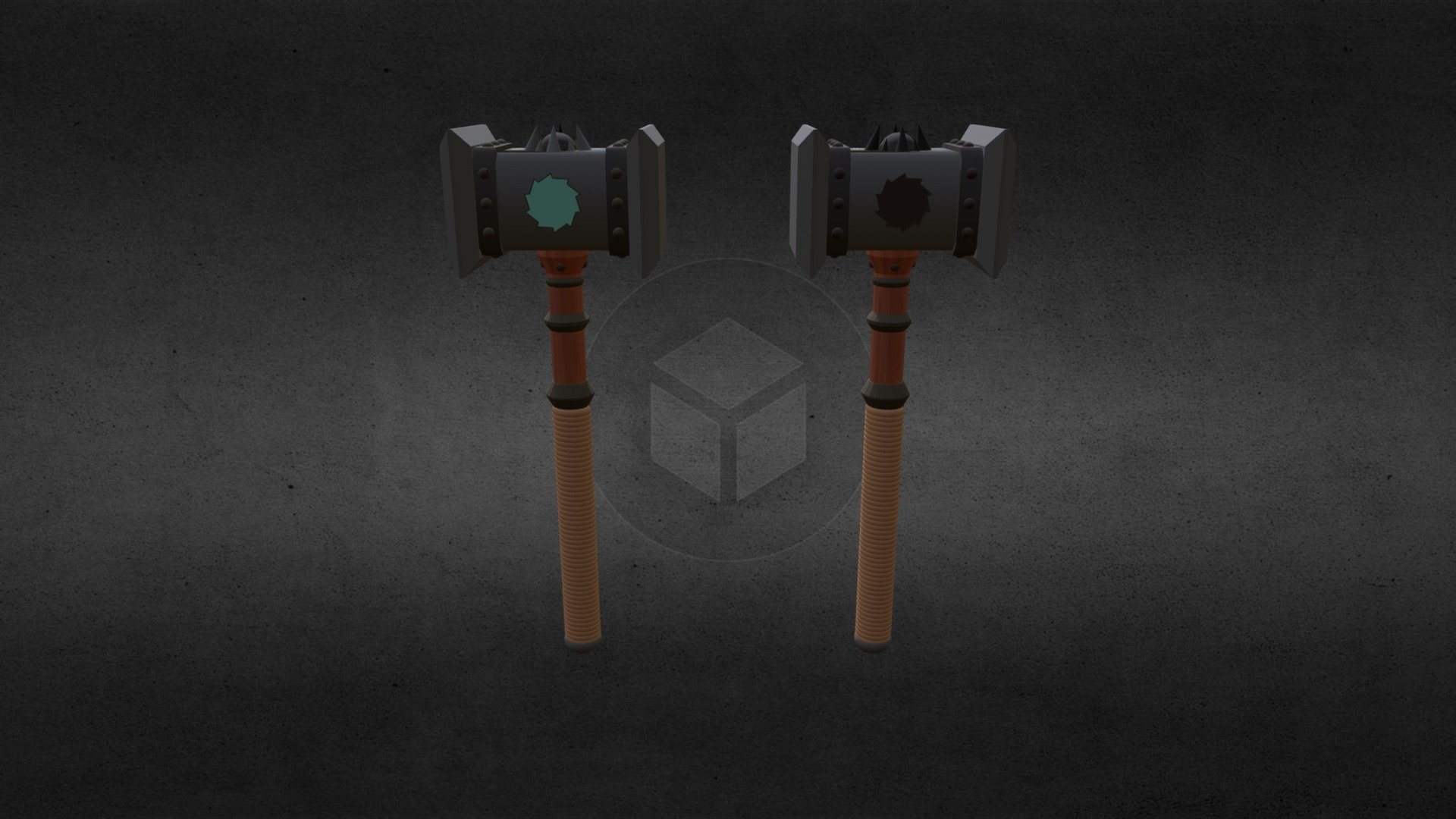 Doom Hammers - 3D model by TomEWhite [0a942e8] - Sketchfab