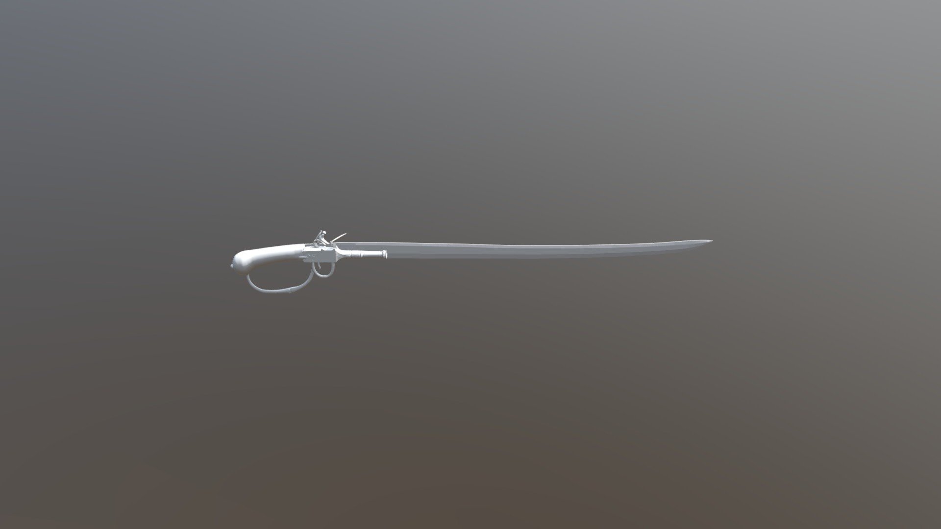 Gun Sword - 3D model by morienvoss [0a95a50] - Sketchfab