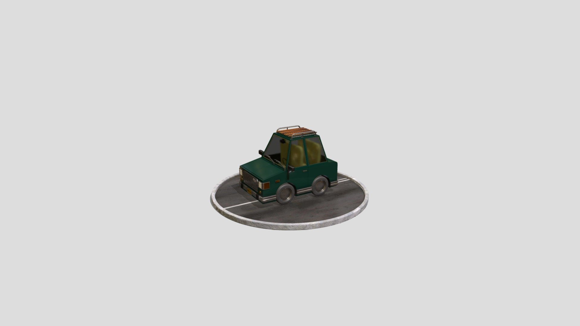 Cartoon Car Model - 3D model by wilsonfa [0a96b32] - Sketchfab