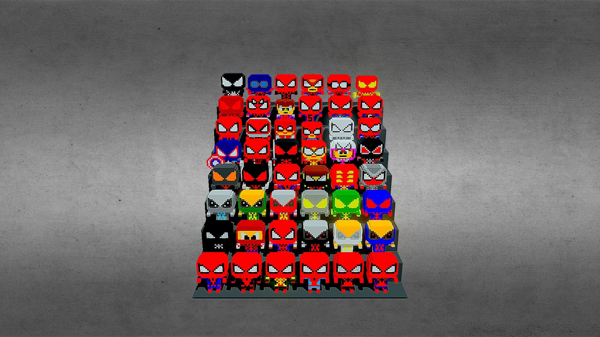 Spiderverse Armies part 4 - Download Free 3D model by ...