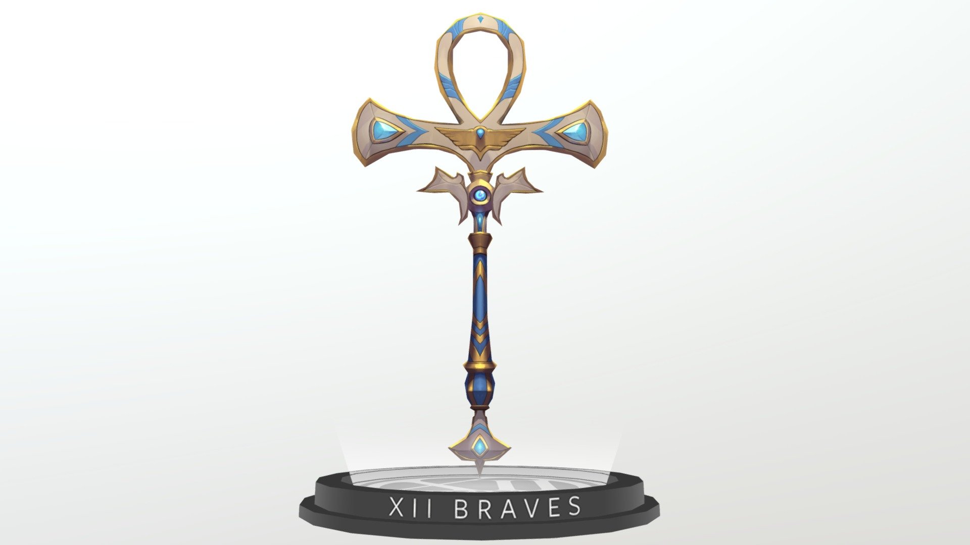 Ankh Wand - Download Free 3D model by zenkuri [0a96fb2] - Sketchfab
