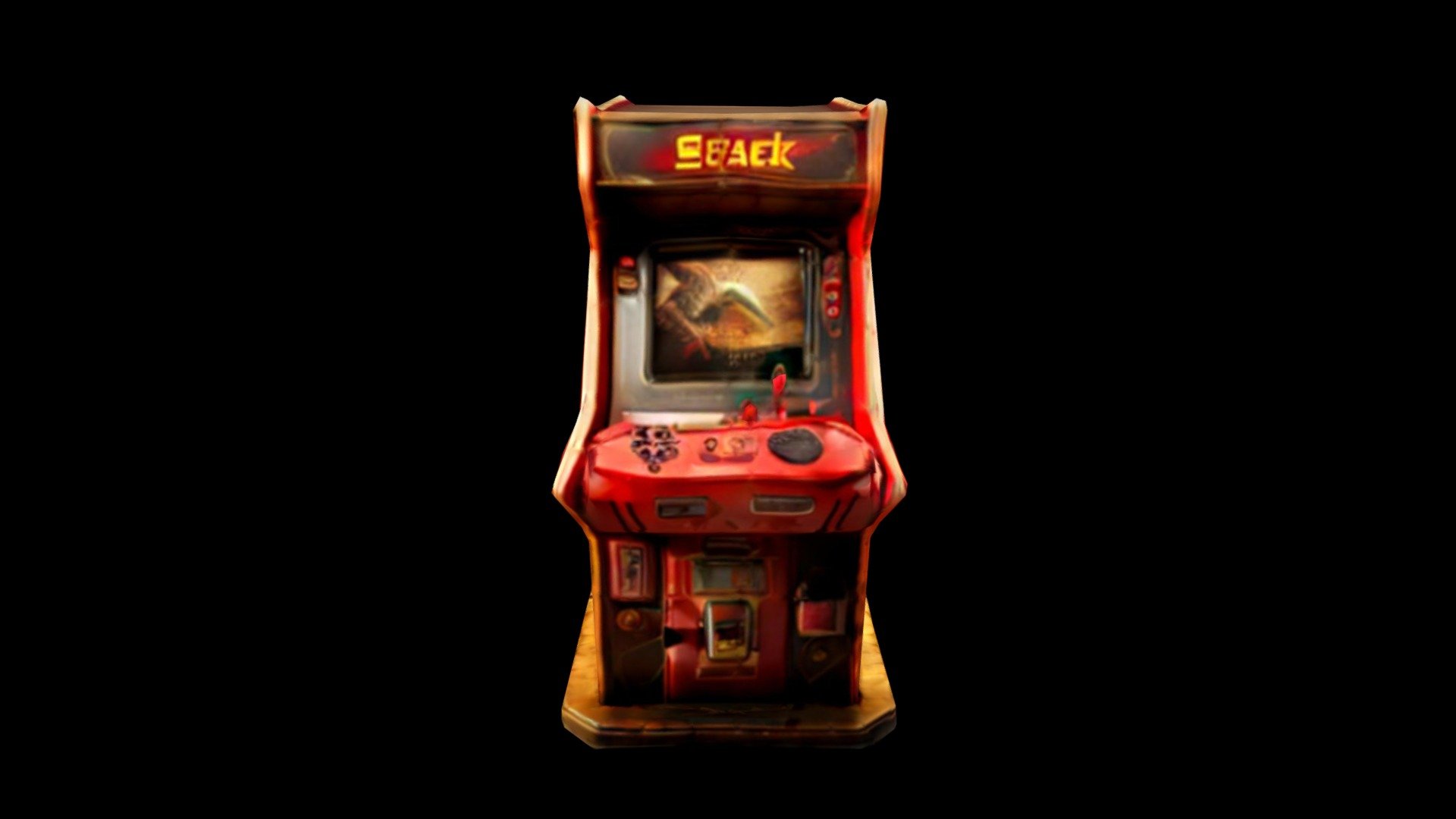 "Midnight Arcade A Font Adventure" Recreation Ga - Download Free 3D ...