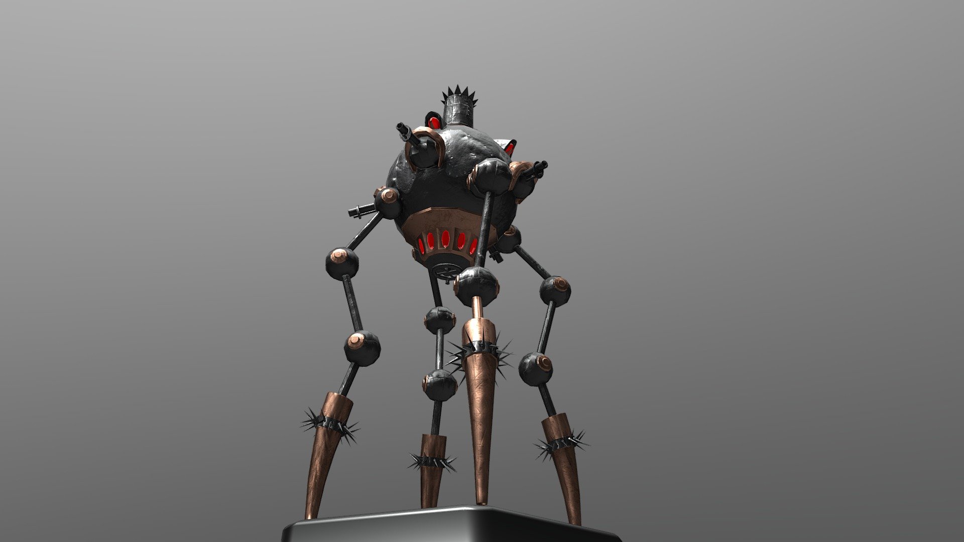 War Bot - 3D model by Christoffer Eriksson (@Chris.Hmm) [0a97d8b ...