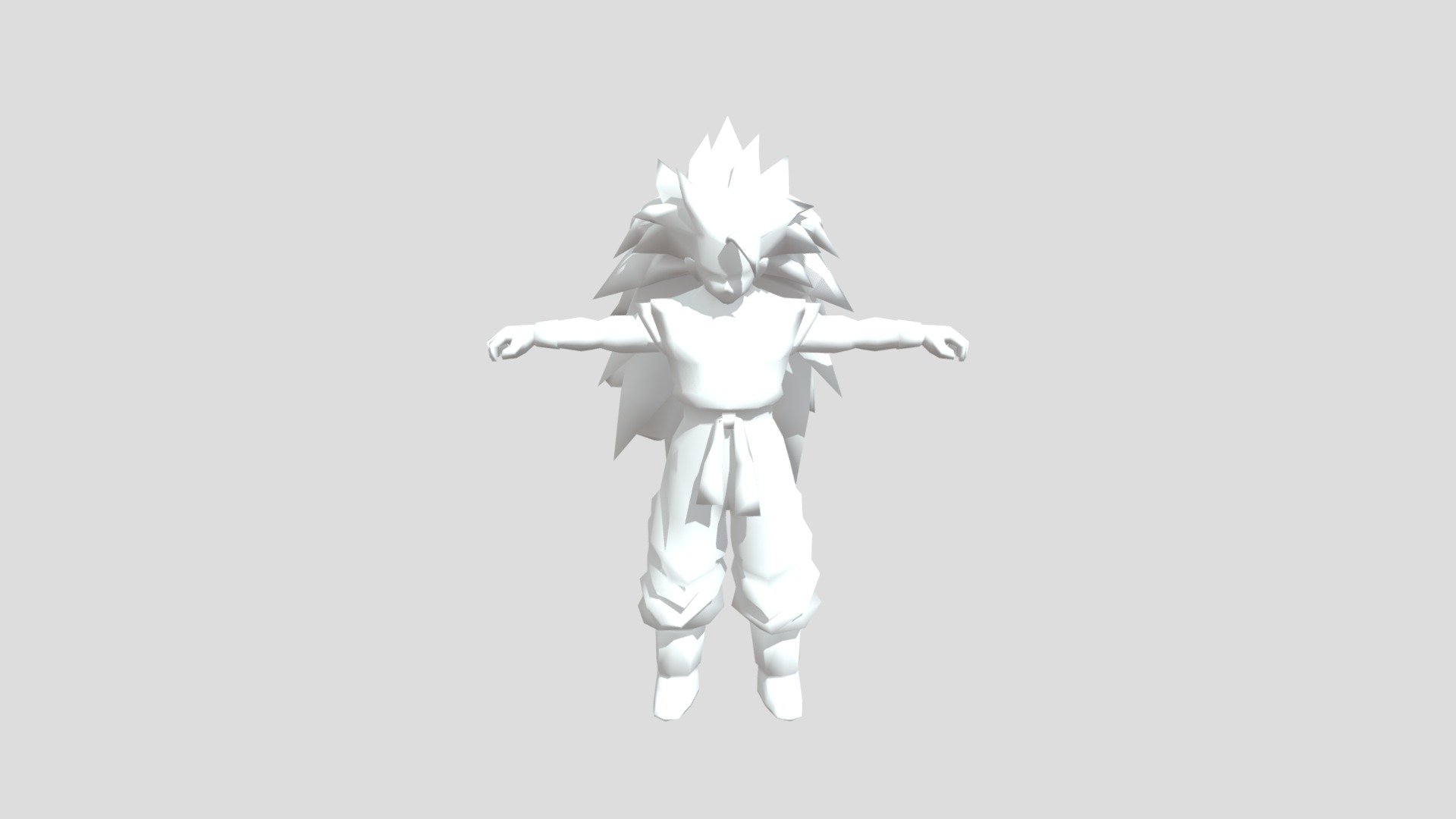 Dragonball-online-goku-ssj3 - 3D model by anonimusfear742 [0a9818a ...