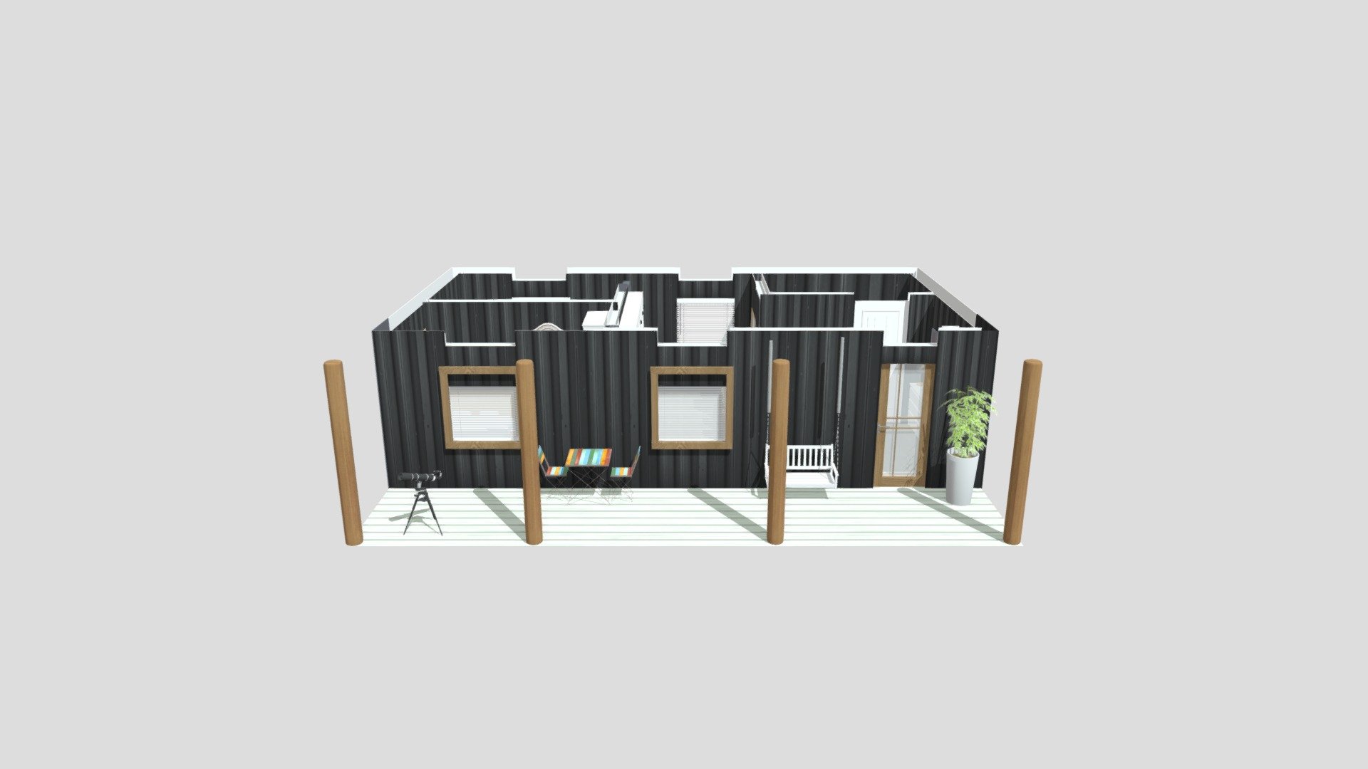 Small Container - Download Free 3D model by Home Design 3D ...