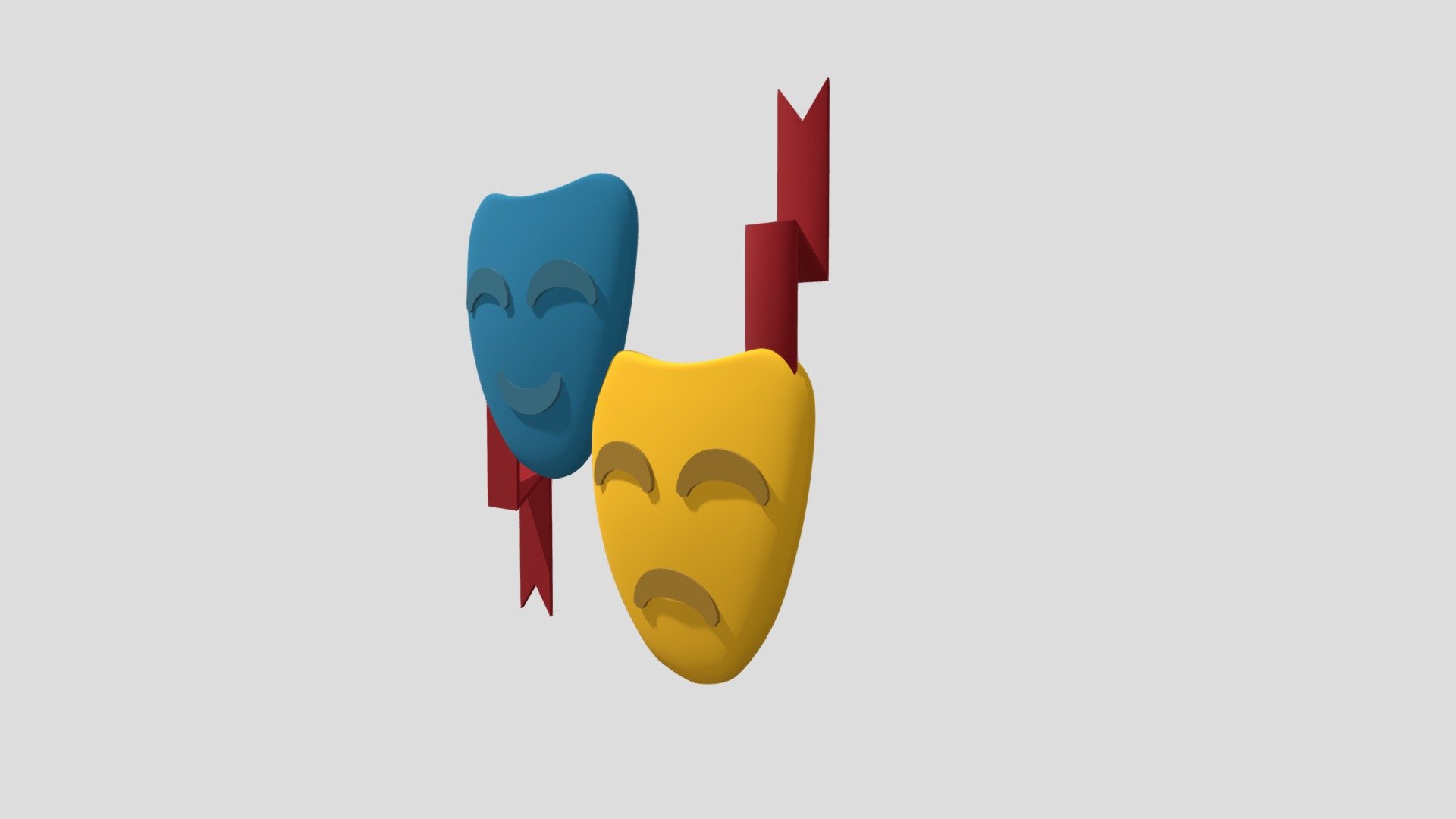 Preforming arts emoji - Download Free 3D model by Beshaa (@kazanova ...