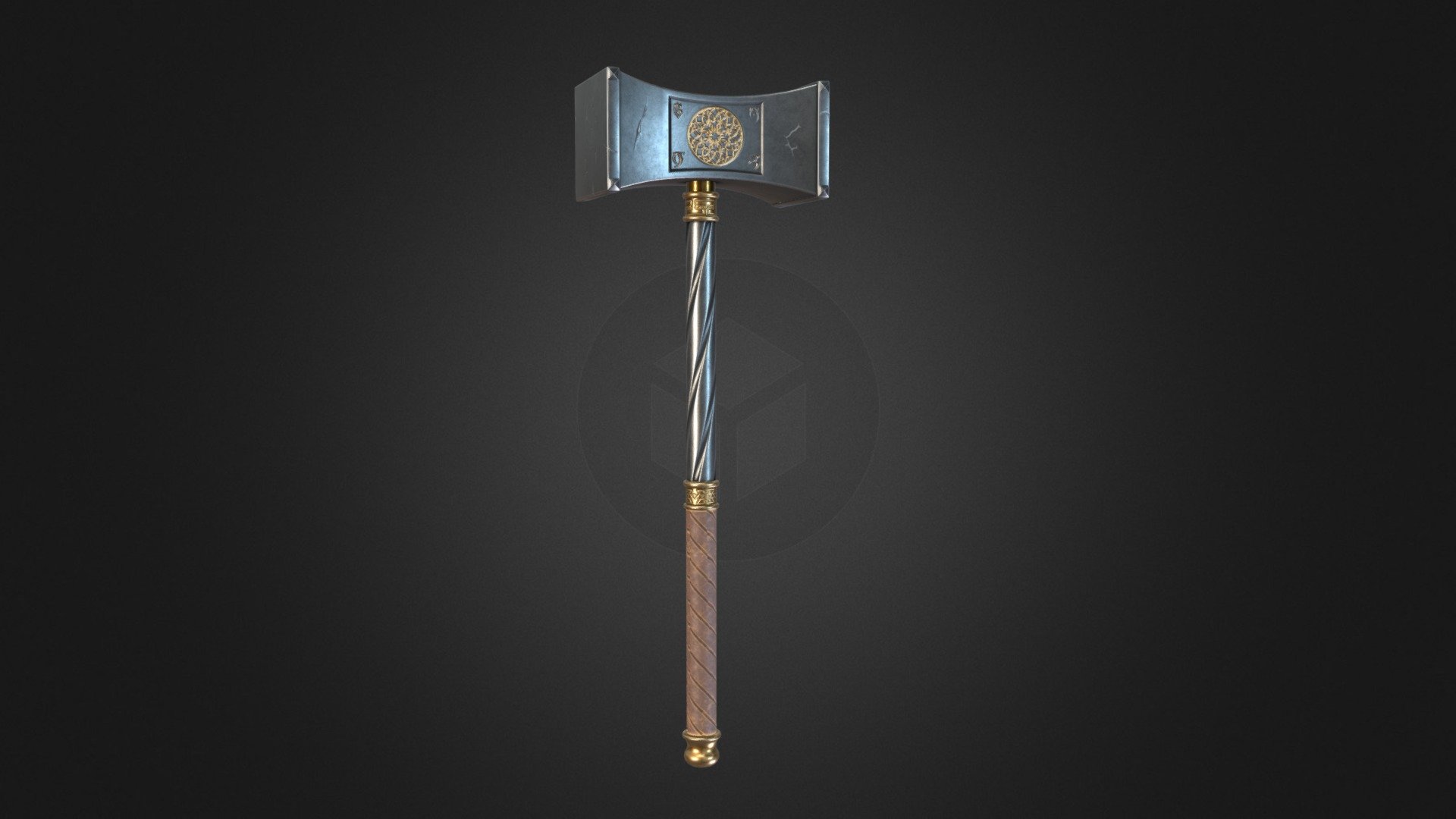 Battle hammer - Download Free 3D model by schachravi [0a9c40c] - Sketchfab