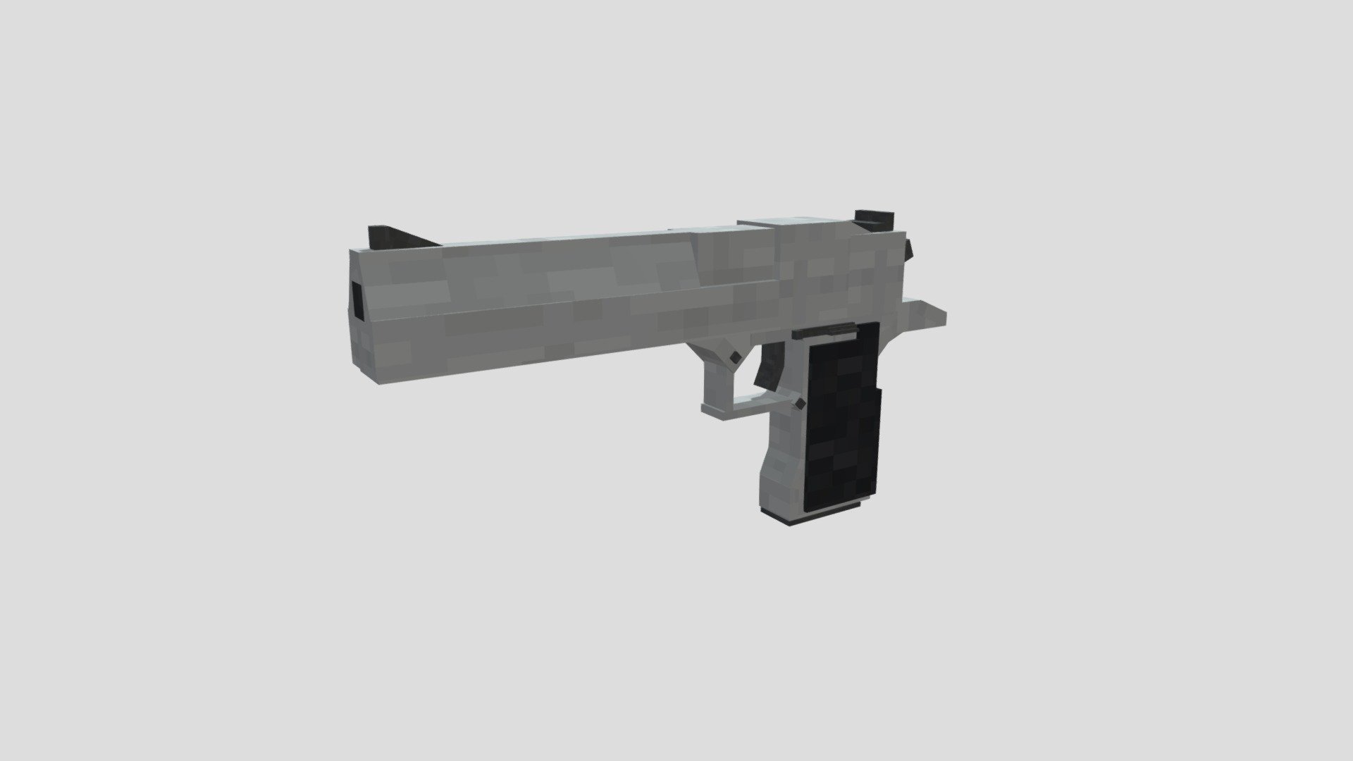 Minecraft - Desert Eagle - 3D model by BartekBW (@rojdanbw) [0a9c638 ...