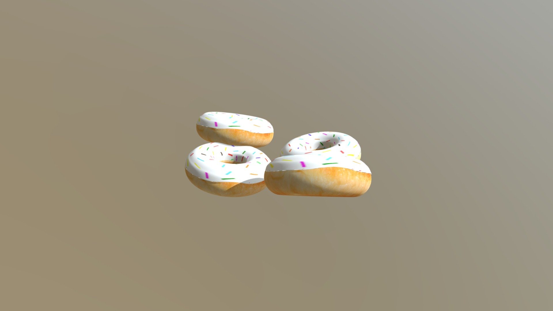 Donut - 3D model by Busky [0a9ef53] - Sketchfab