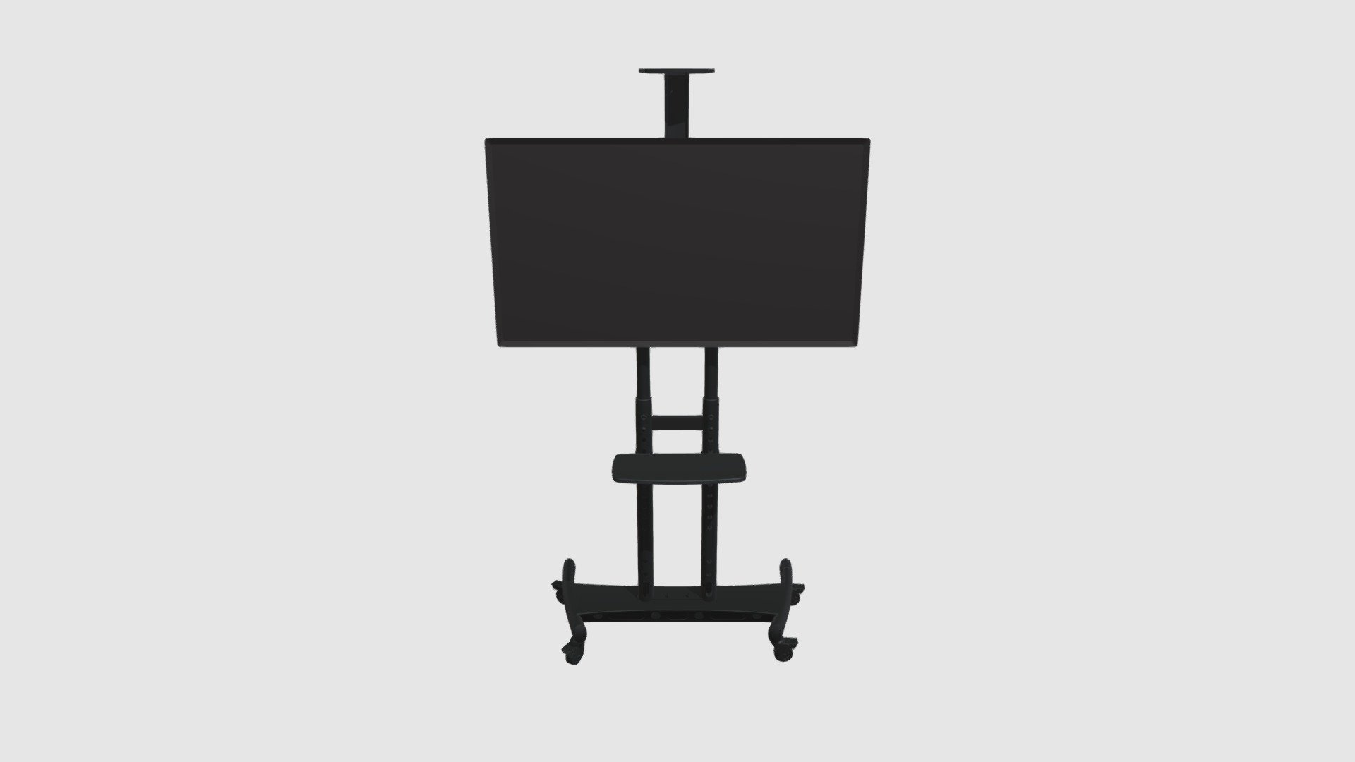 large_wheel_monitor_stand - 3D model by Displayit [0a9fa3a] - Sketchfab