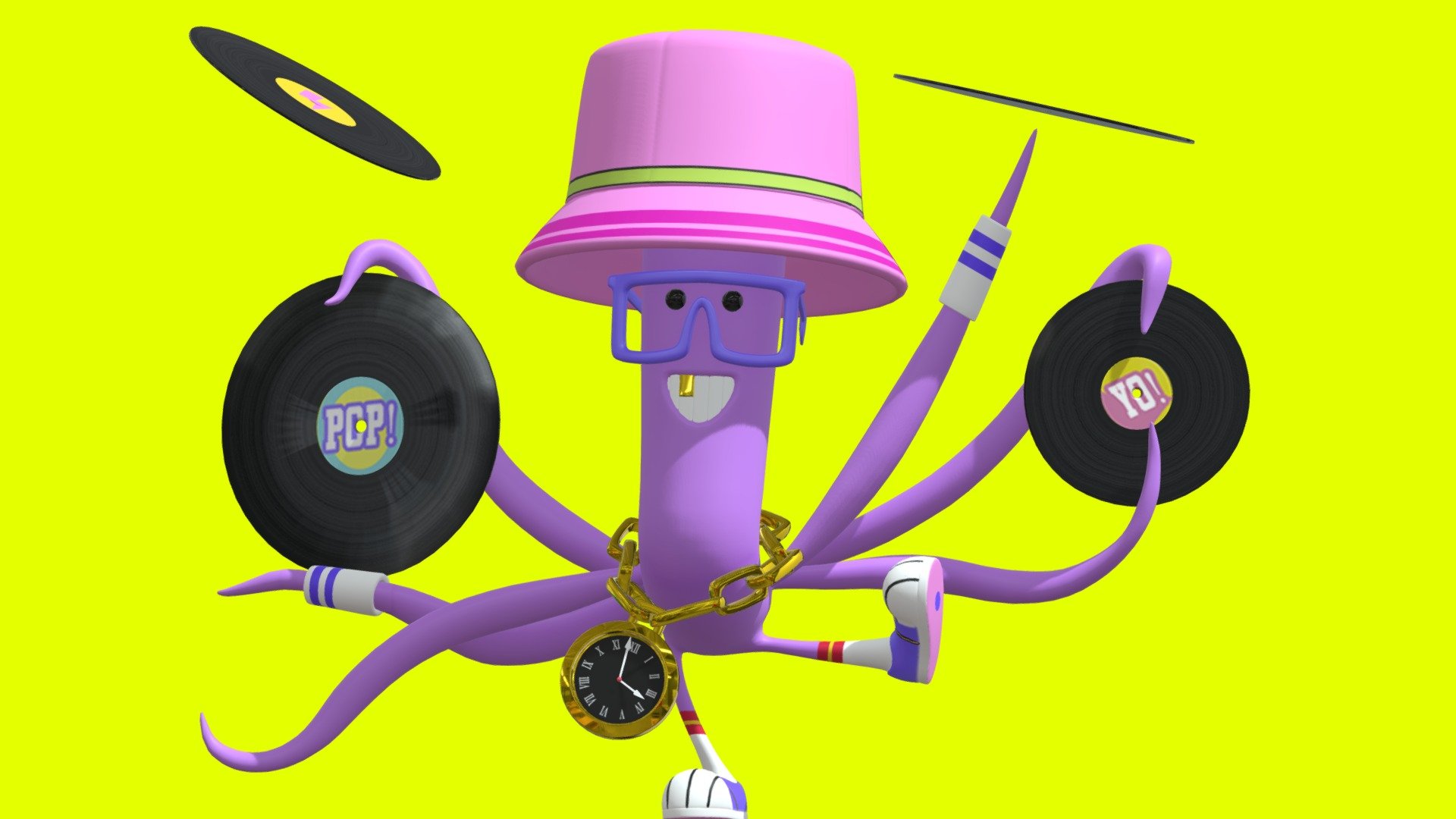 Royalty Free-DJ Octo - Download Free 3D model by ArtStudio640 ...