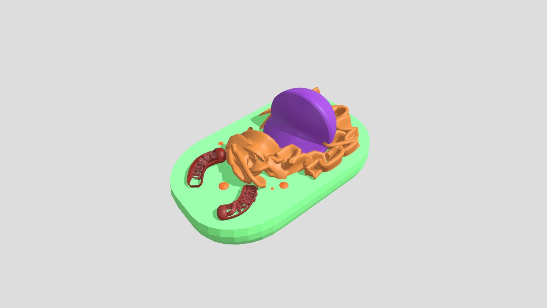 Cell - Download Free 3D model by VladimKosobokov [0aa0880] - Sketchfab