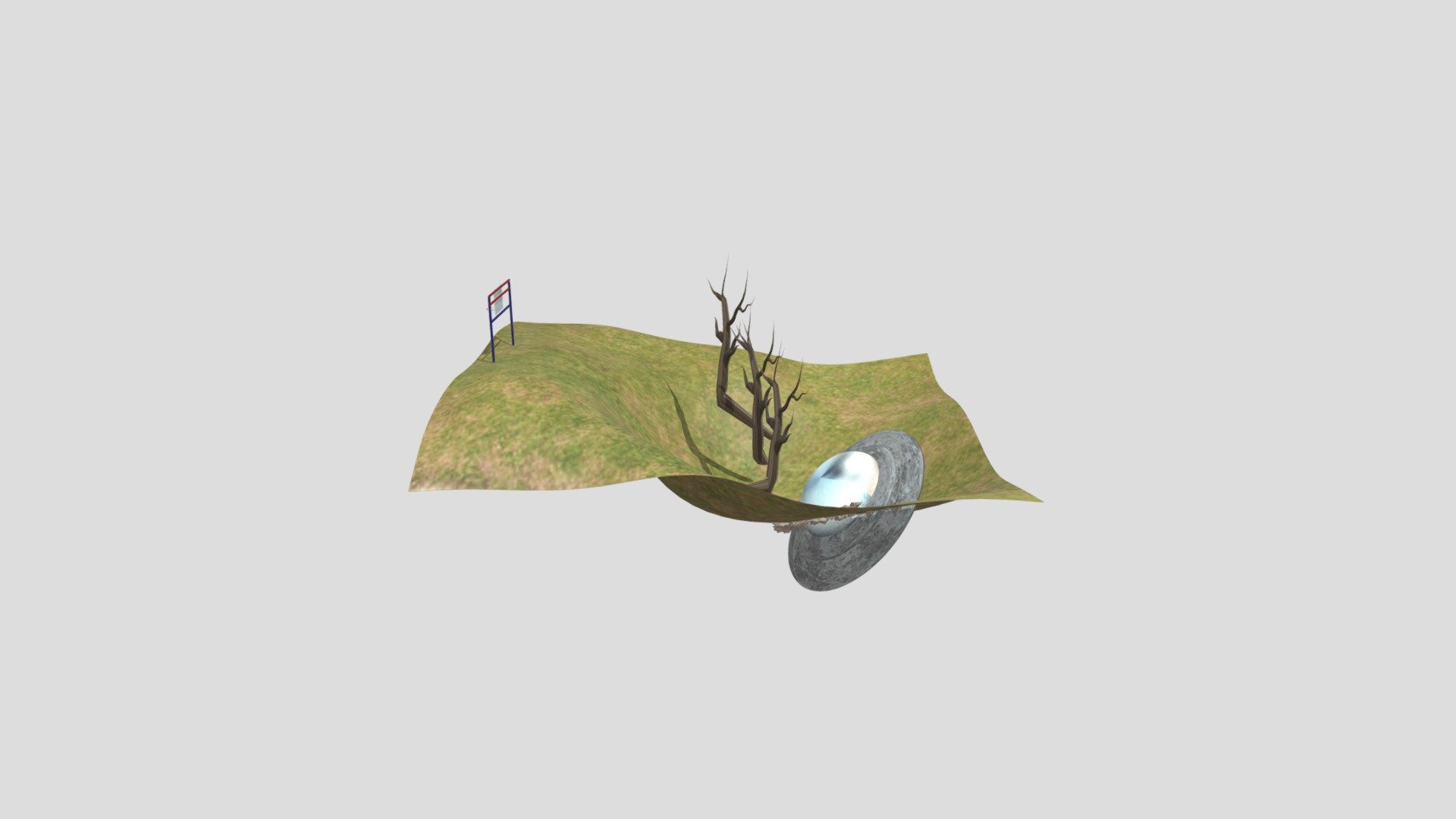 UFO Crash Site Project. - Download Free 3D model by par19203908 ...