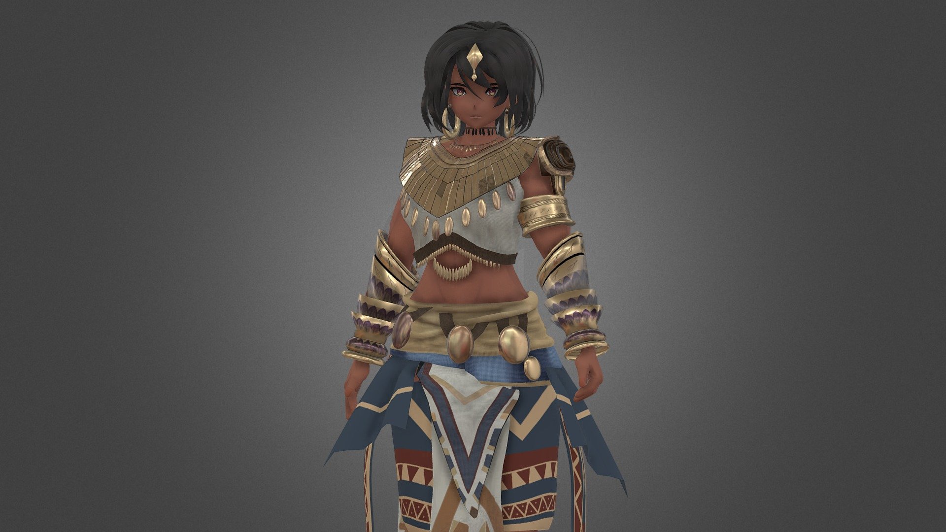 Aman - 3D model by IBlue_Luciella [0aa4ae7] - Sketchfab