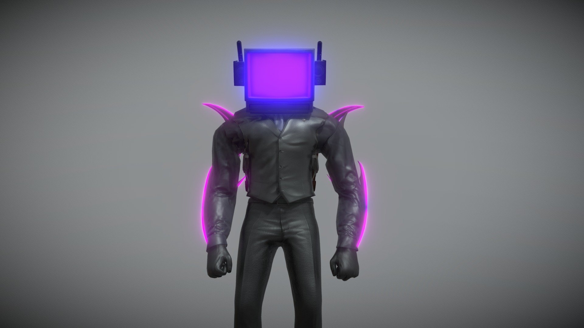 energized tvman accurate - Download Free 3D model by epicdude ...