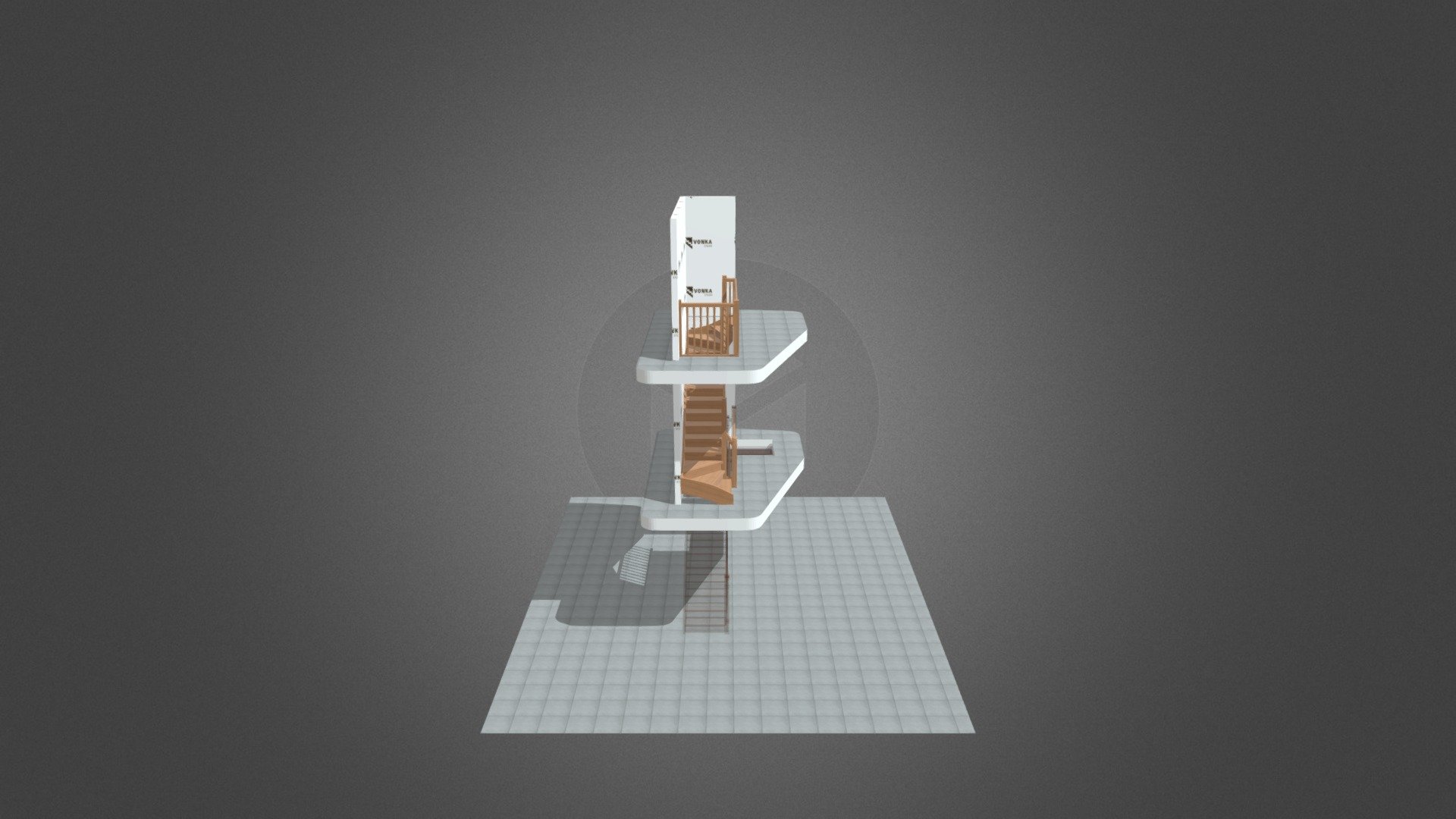 Kenneth - V1 - Download Free 3D model by Vonka Stairs Ltd (@vonka ...