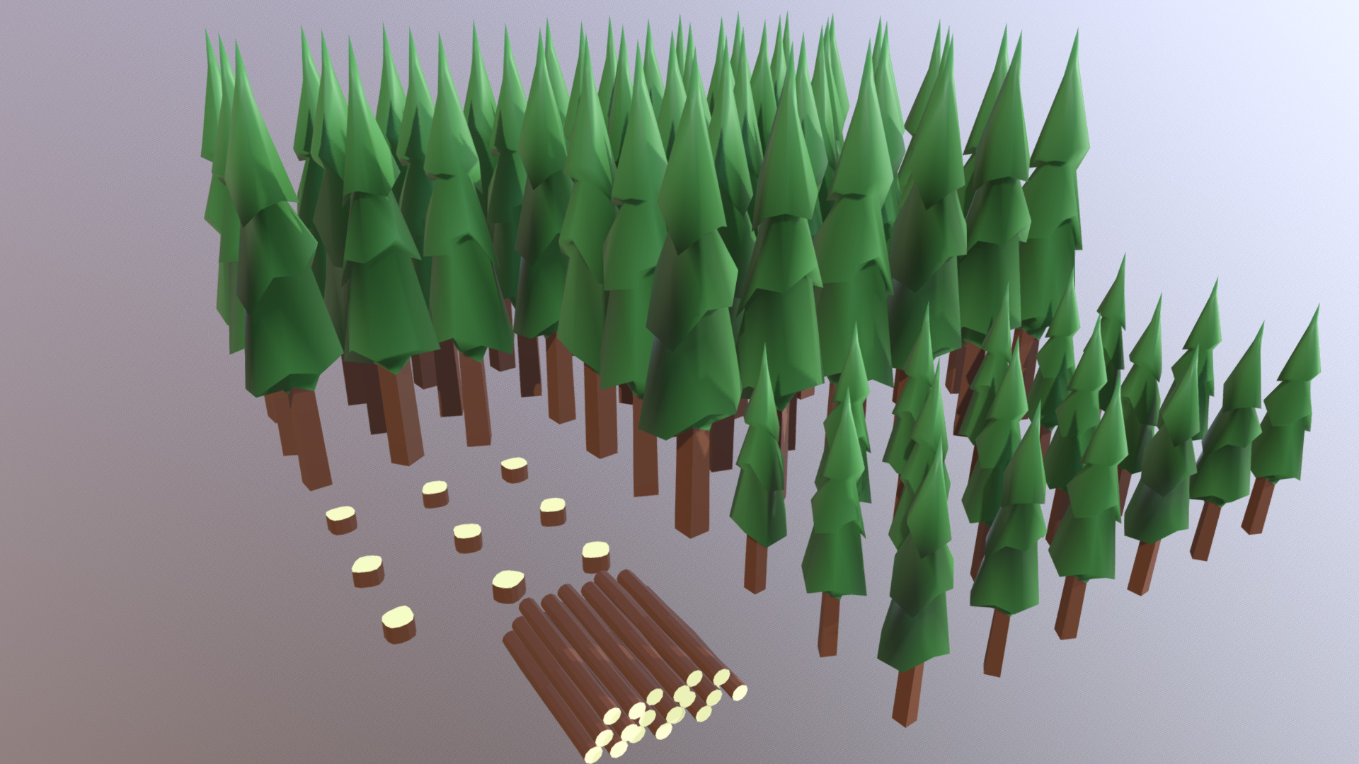 Forest - 3D model by alexdawn [0aa8516] - Sketchfab