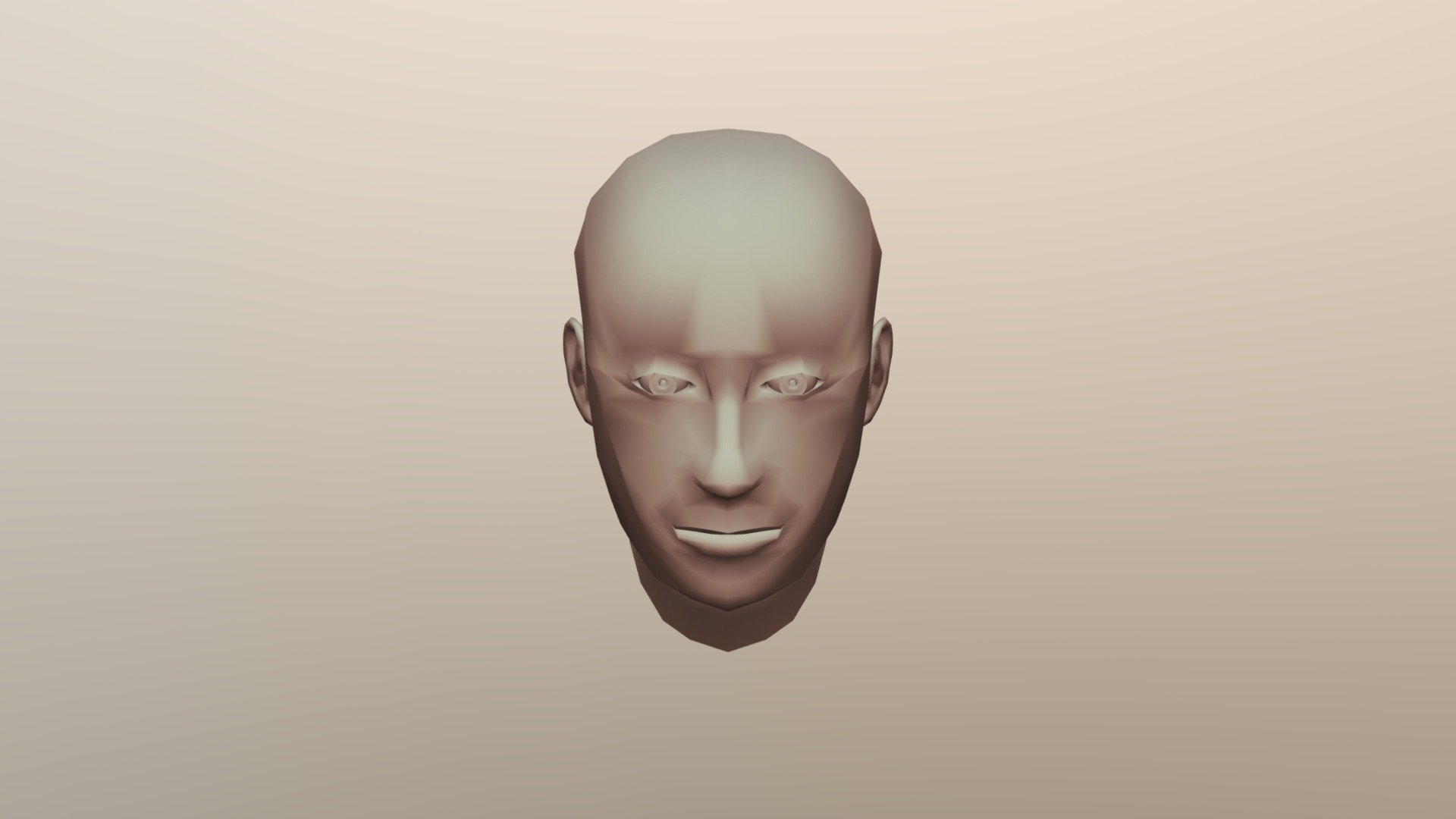 Low Poly Head - 2e Year Game Design - 3D model by JorenC [0aaabc5 ...
