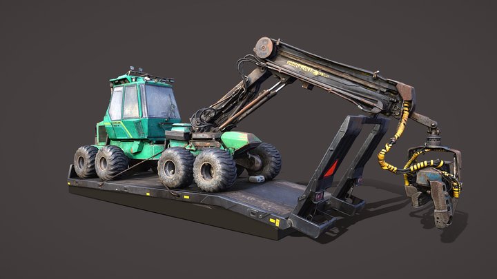 Harvester 3D models - Sketchfab
