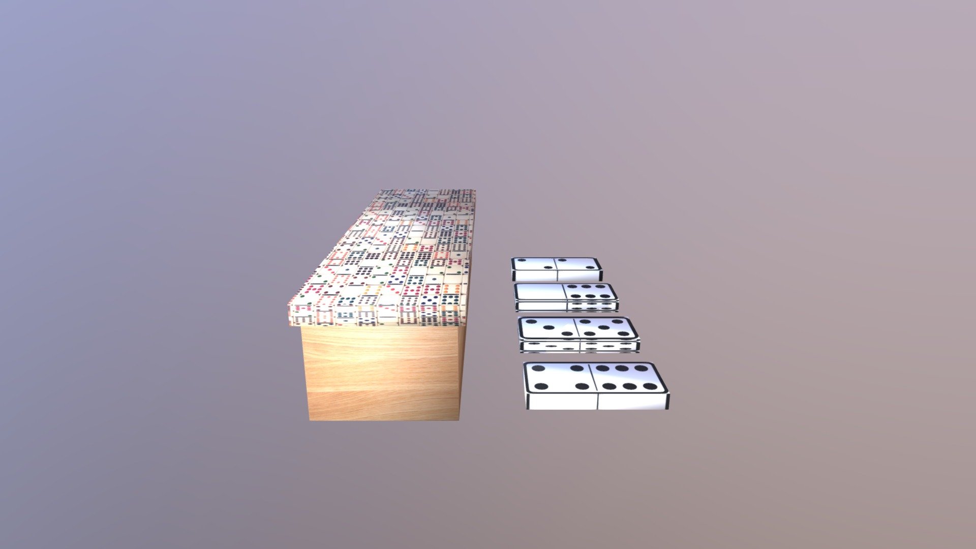 Domino - 3D model by SilverG [0aabfc6] - Sketchfab
