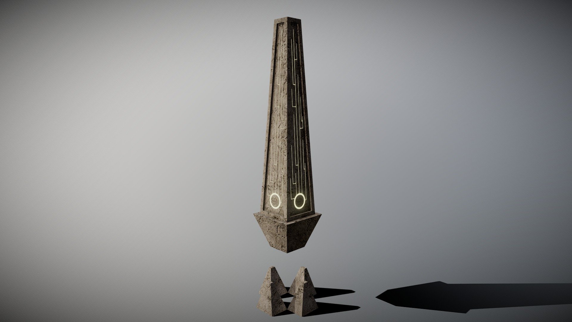 Obelisk - 3D model by Brandon Baldwin (@Hepatitis_Bee) [0aac3e4 ...