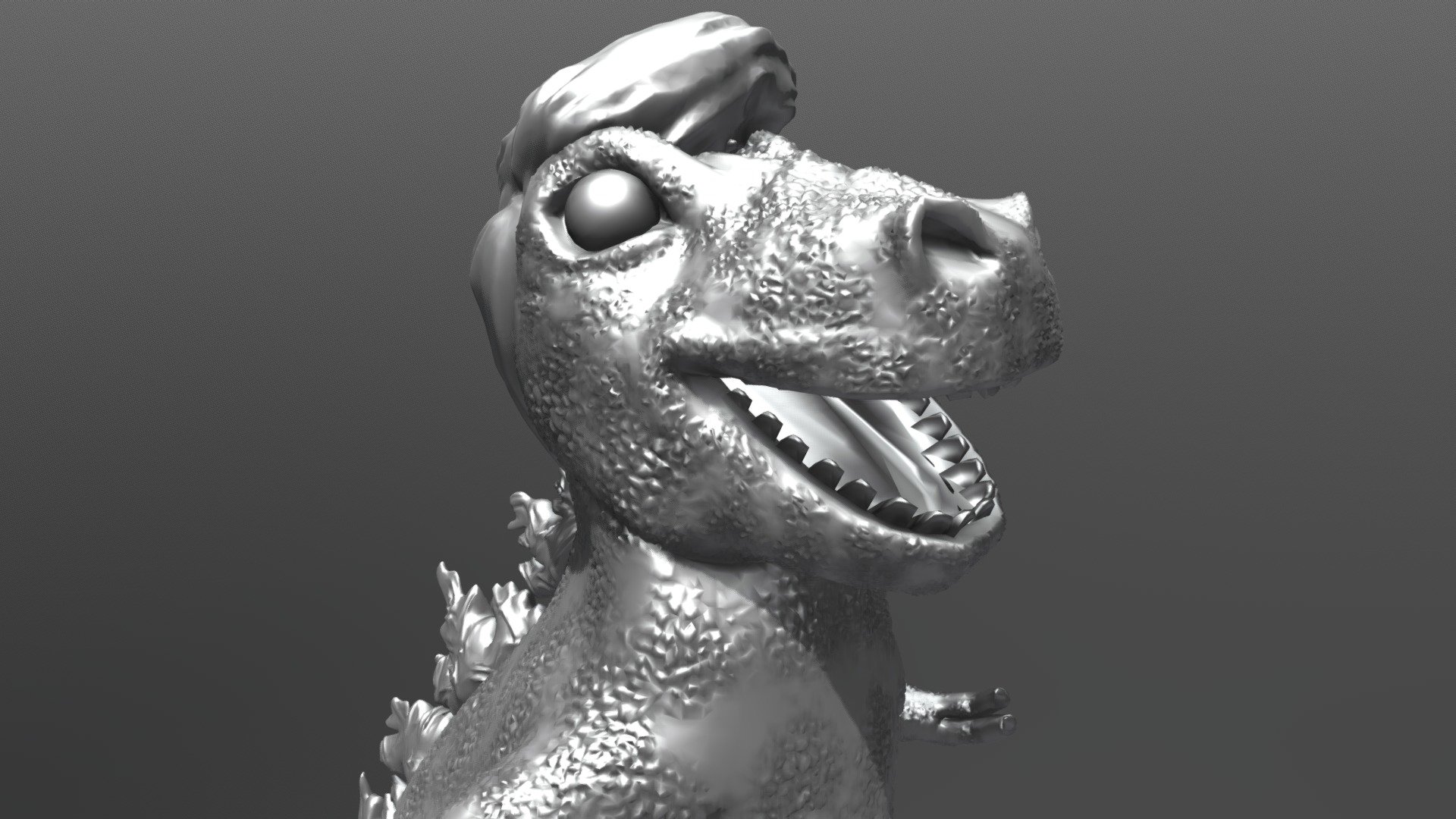 Dinosaur_Sculpt_LowPoly - 3D model by afriedlander [0aaf24d] - Sketchfab