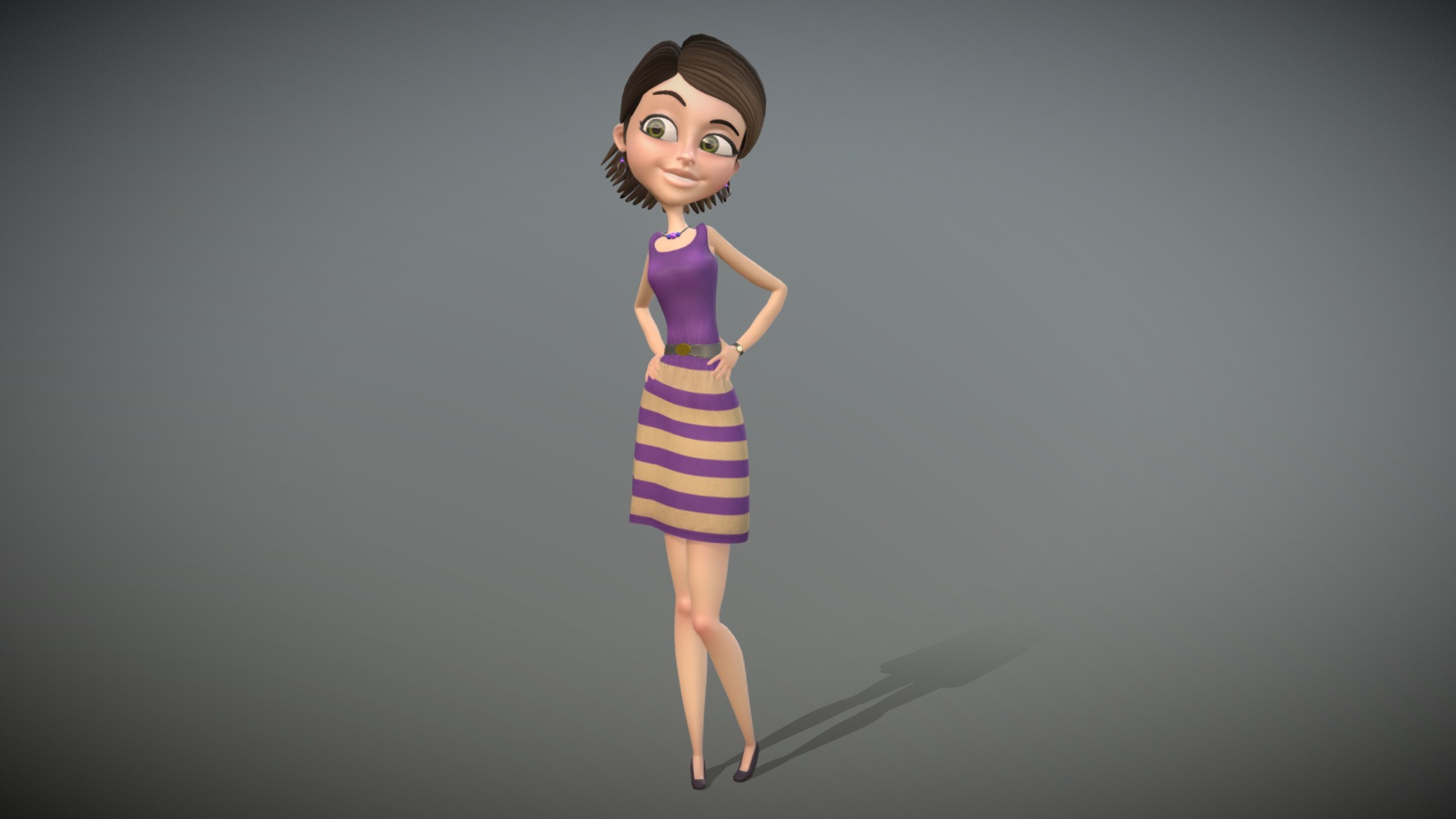 Young Mom - 3D model by raularosemena [0aaf7a1] - Sketchfab