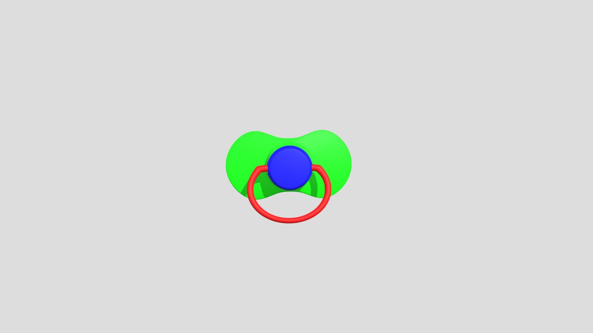 Pacifier - Download Free 3D model by genishigami1 [0aaf940] - Sketchfab