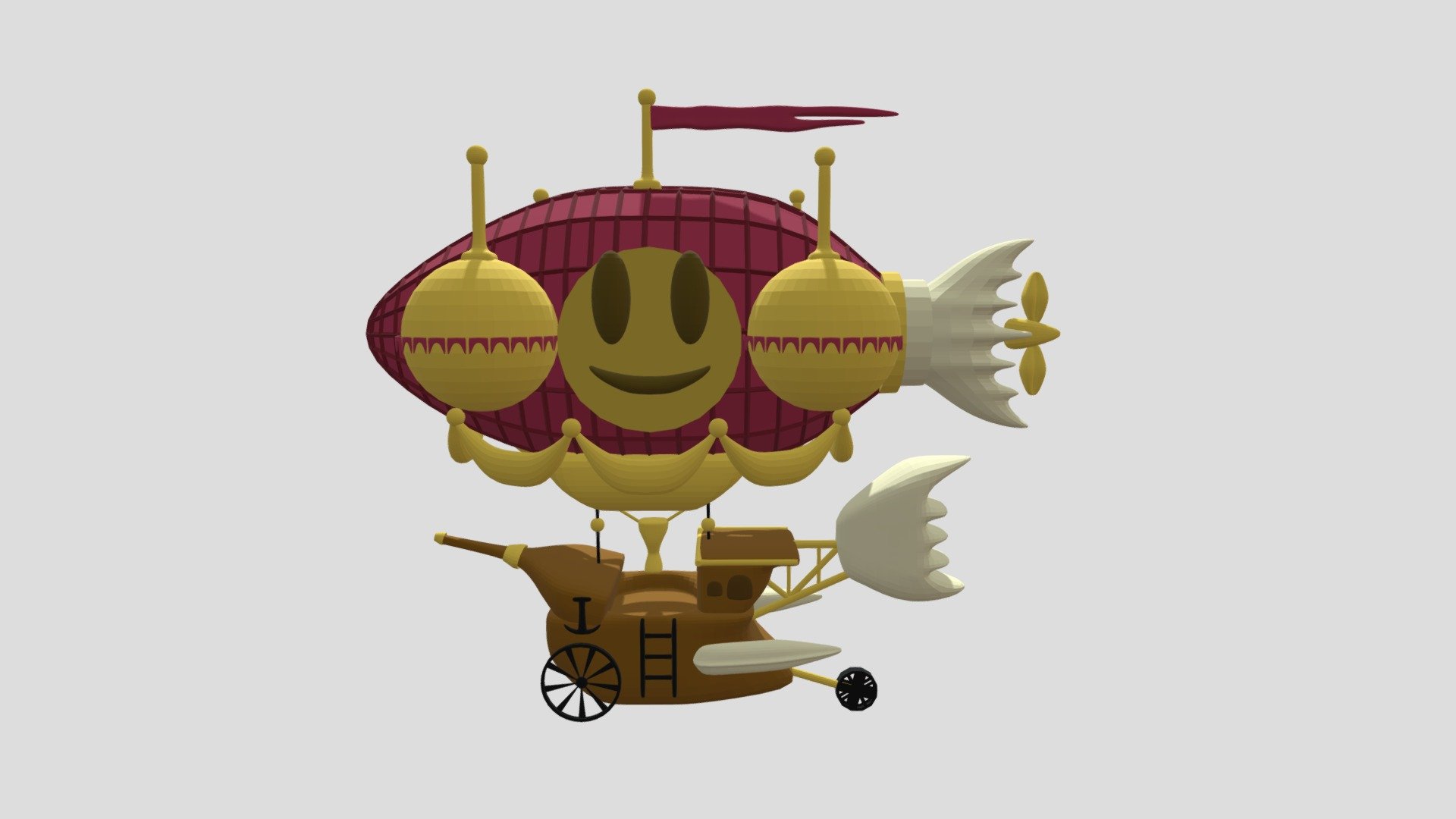 South Park Imaginationland Air Ship - 3D model by davidgersch [0ab032a ...