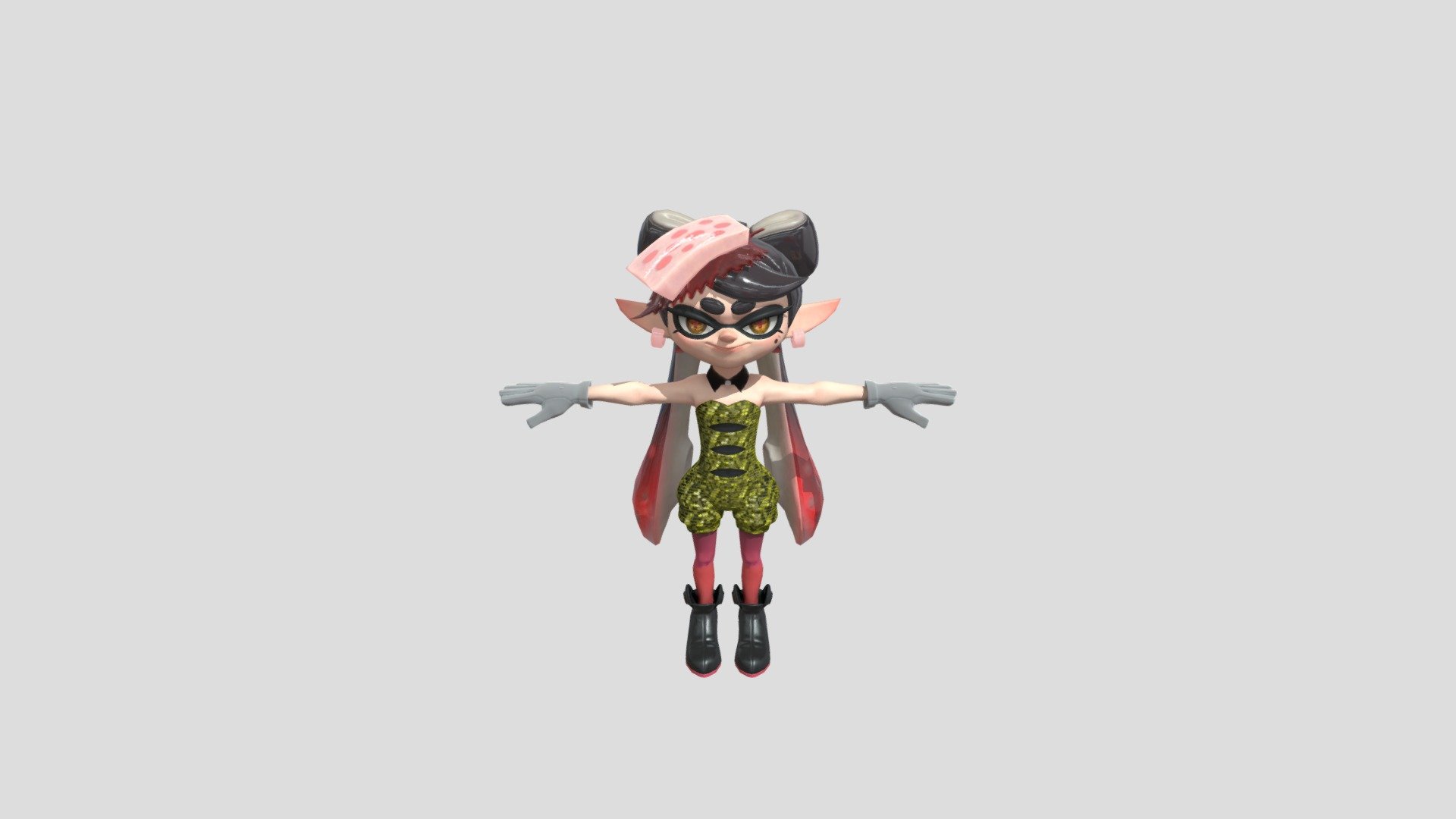 Splatoon_3_callie_kyoto_mix - Download Free 3D model by ...