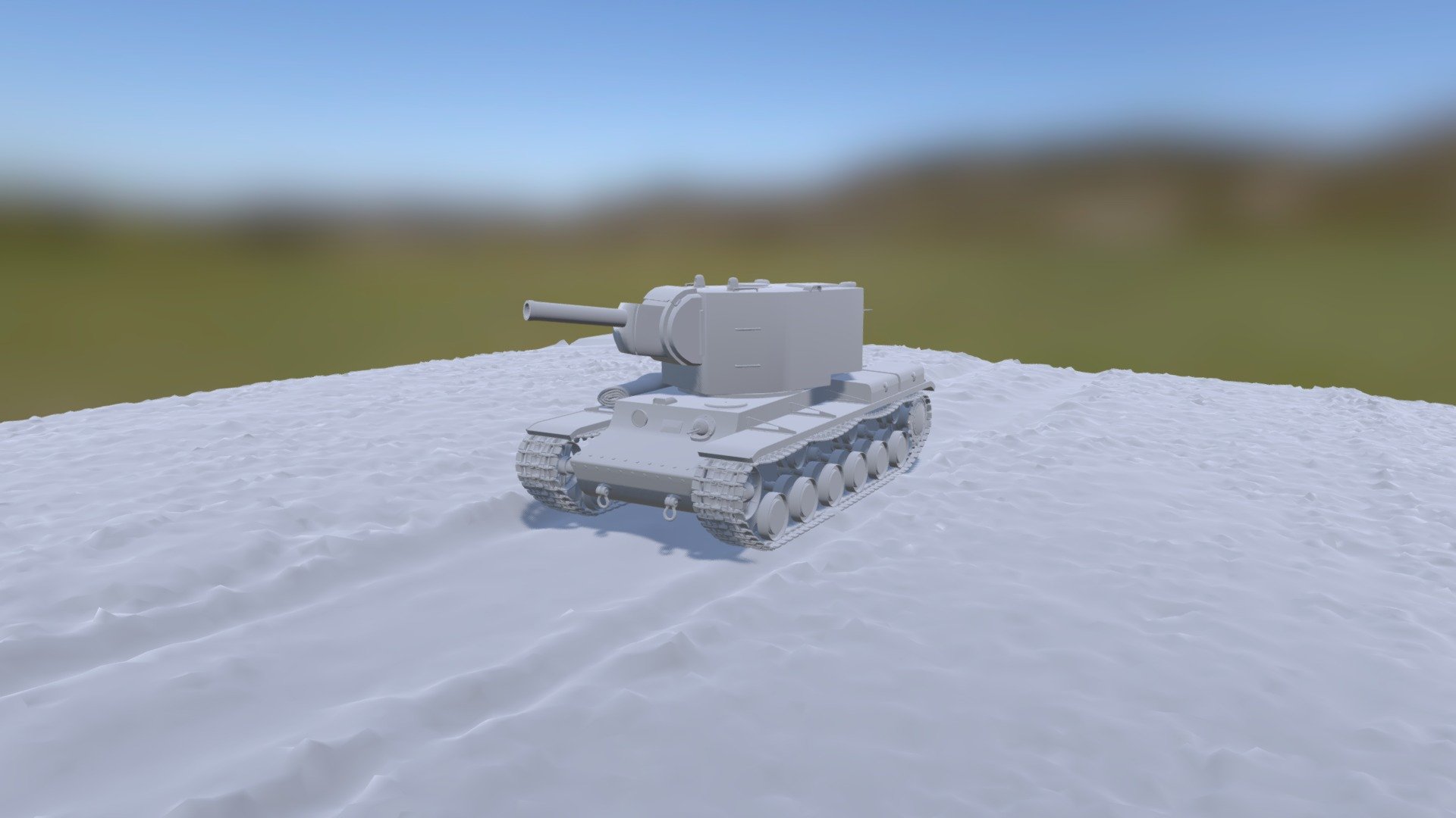 KV-2 the Tank - Download Free 3D model by Wonky (@karpenkoilya2003 ...