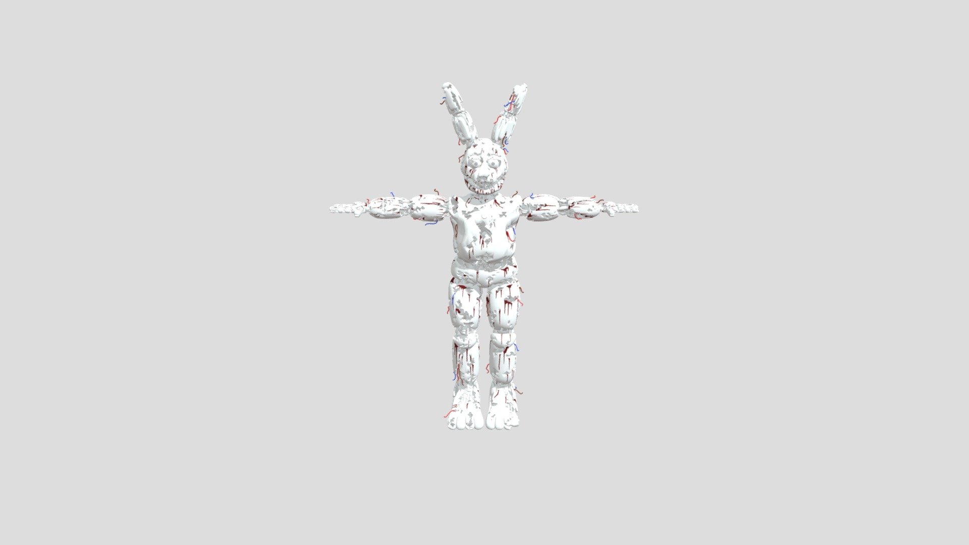 Stylised Springtrap - Download Free 3D model by Love me pls (@LoveMeToo ...