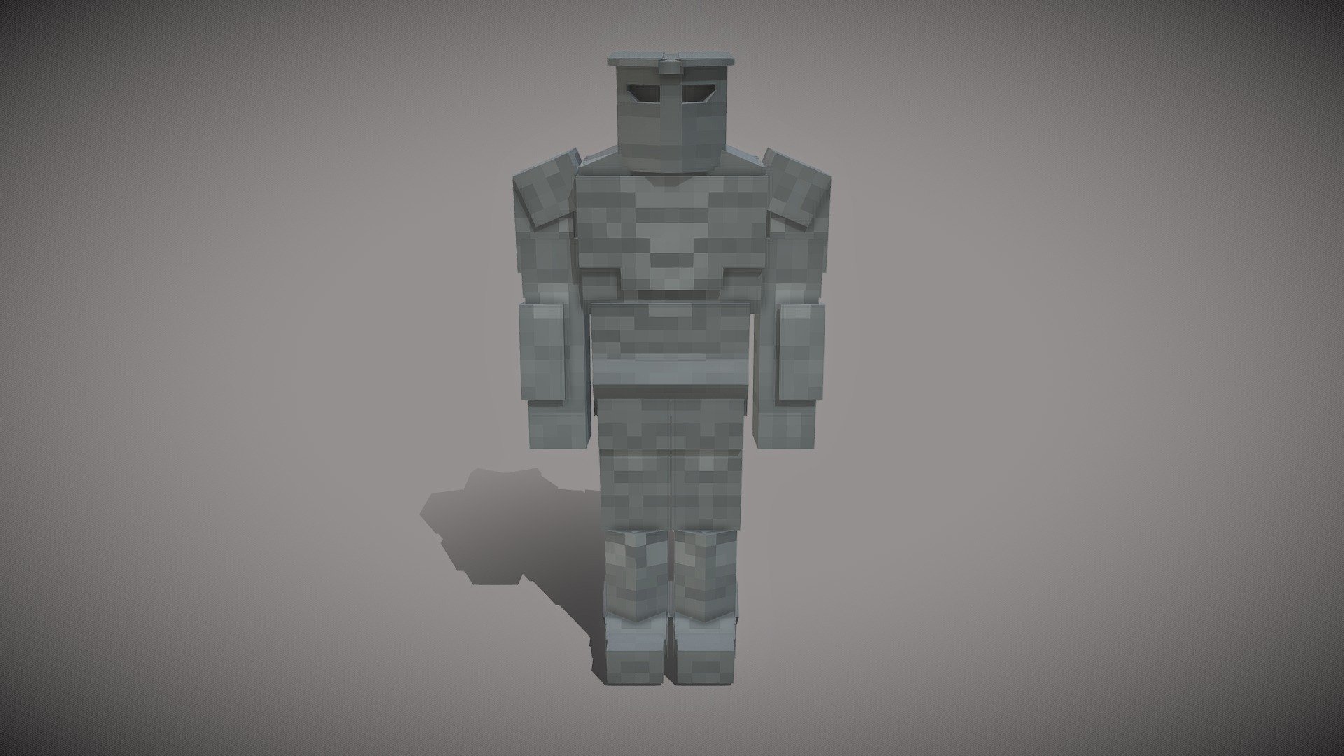 Destroyer Minecraft - 3D model by Yubichu [0ab586a] - Sketchfab
