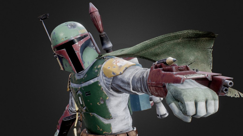 Boba Fett - A 3D model collection by rafaelmustaine (@refartcg) - Sketchfab