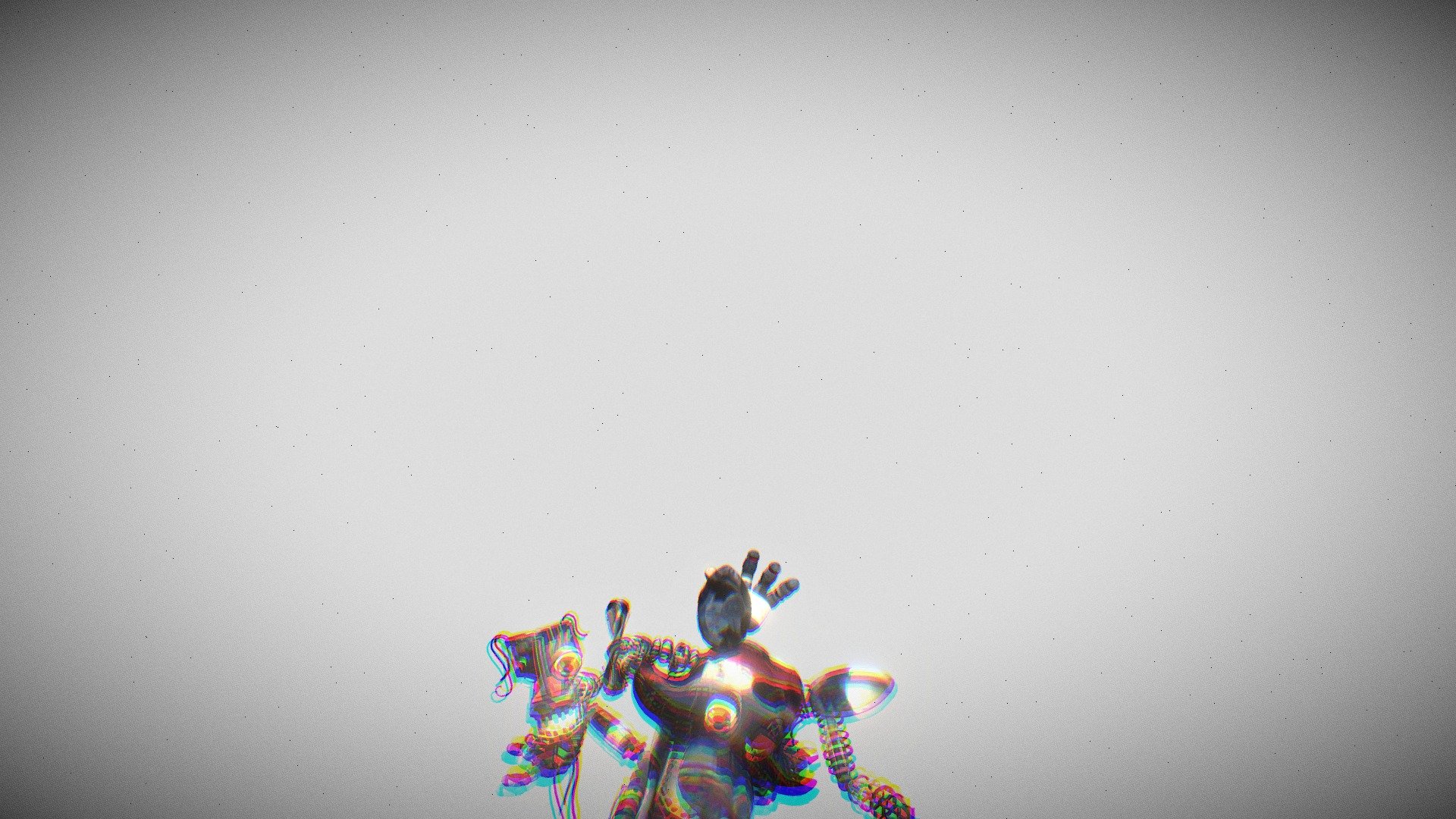 glitched mangle - 3D model by yorkjay000 [0ab6acf] - Sketchfab