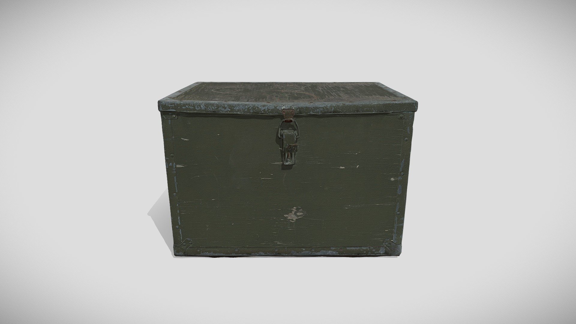 OLD MILITARY TRUNK - 3D model by ANAS AZIZ KHAN (@anasazizkhan ...