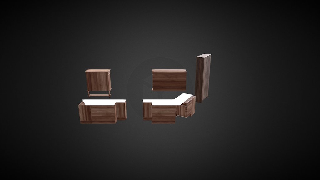 Furnitures_v01 - 3D model by mad3dmultik [0ab75c1] - Sketchfab