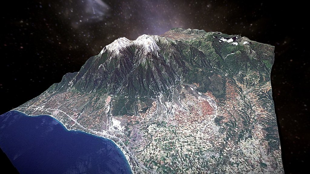 Mount Olympus - 3D model by Chris (@chris_avdelas) [0ab7856] - Sketchfab
