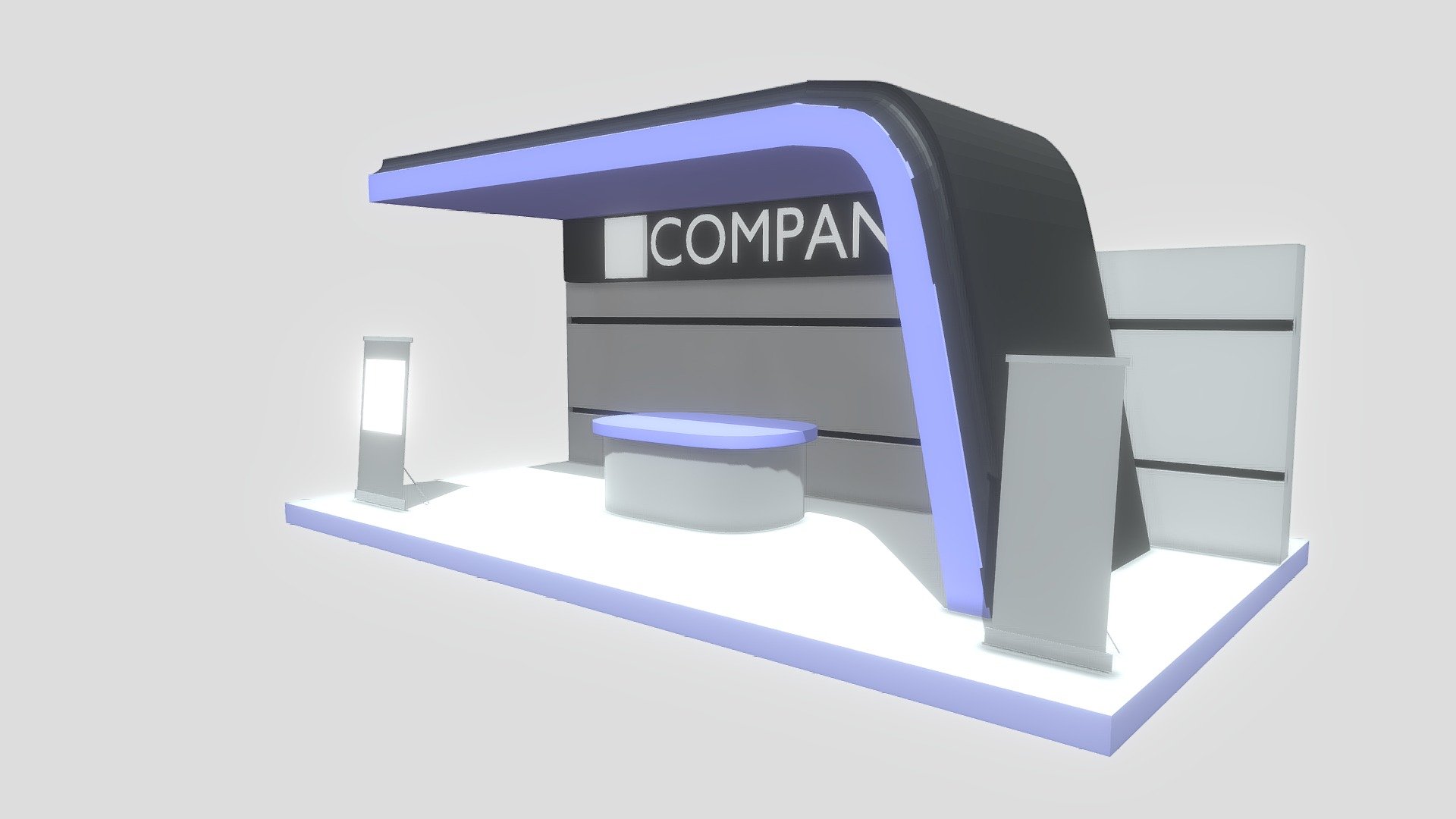 booth_design - 3D model by dioavisceno [0ab8110] - Sketchfab