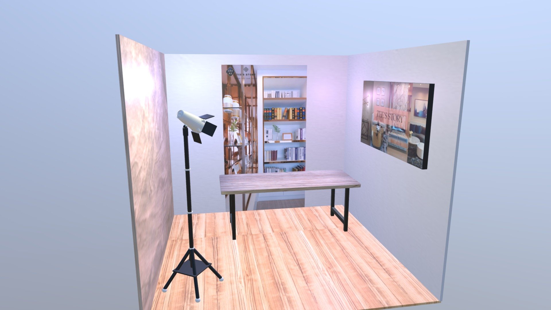 Premium Backdrop New with light - 3D model by Tony Reality Tech (@tony ...
