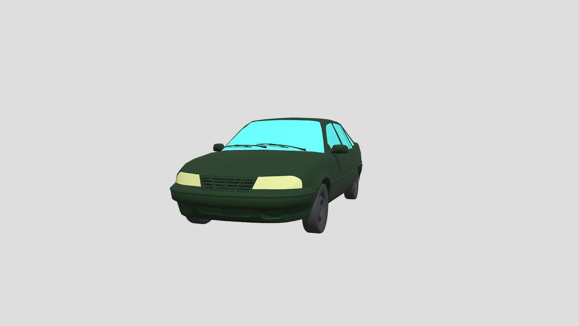 low poly daewoo nexia - Download Free 3D model by T (@Taki.Mryol ...