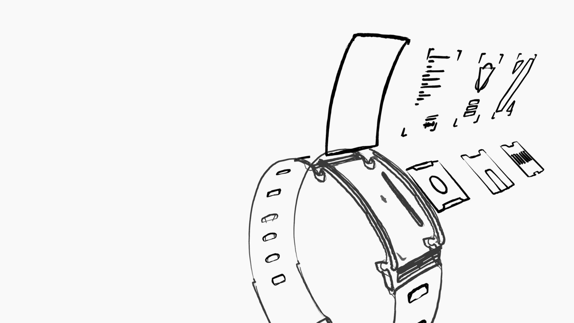 P4-G Holographic smartwatch - Download Free 3D model by sketchlabkaist ...