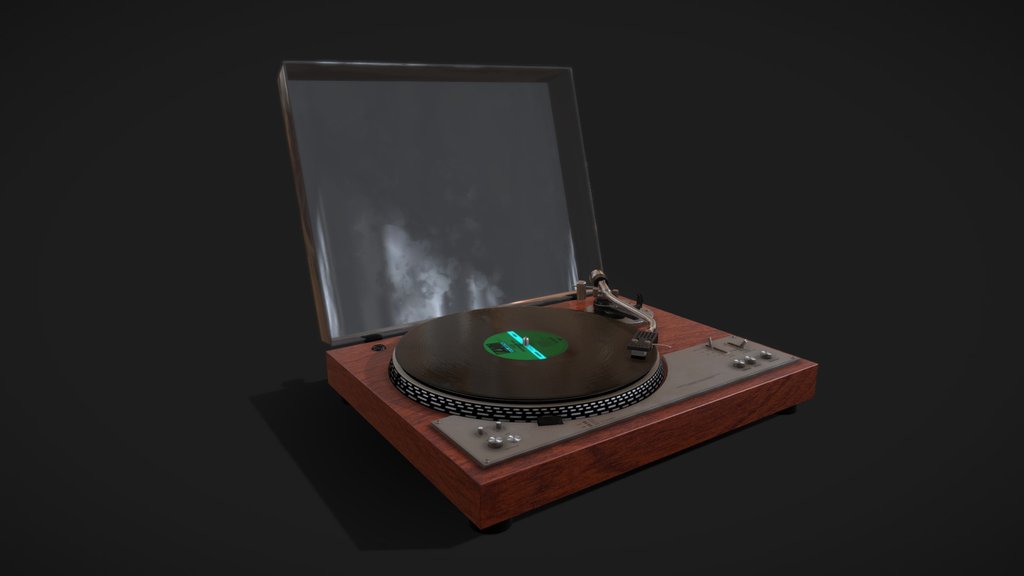 vinylplayer - A 3D model collection by yeashiantan (@yeashiantan720 ...
