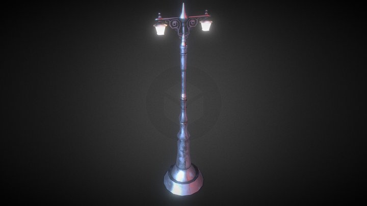 Lamppost 3D models - Sketchfab