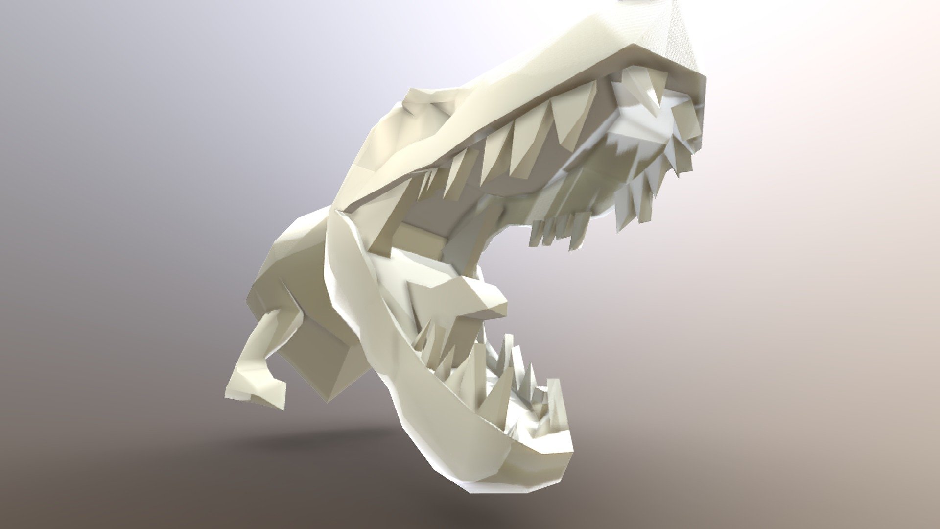 T Rex Wall mount - Download Free 3D model by Megaloma [0abc3d9] - Sketchfab