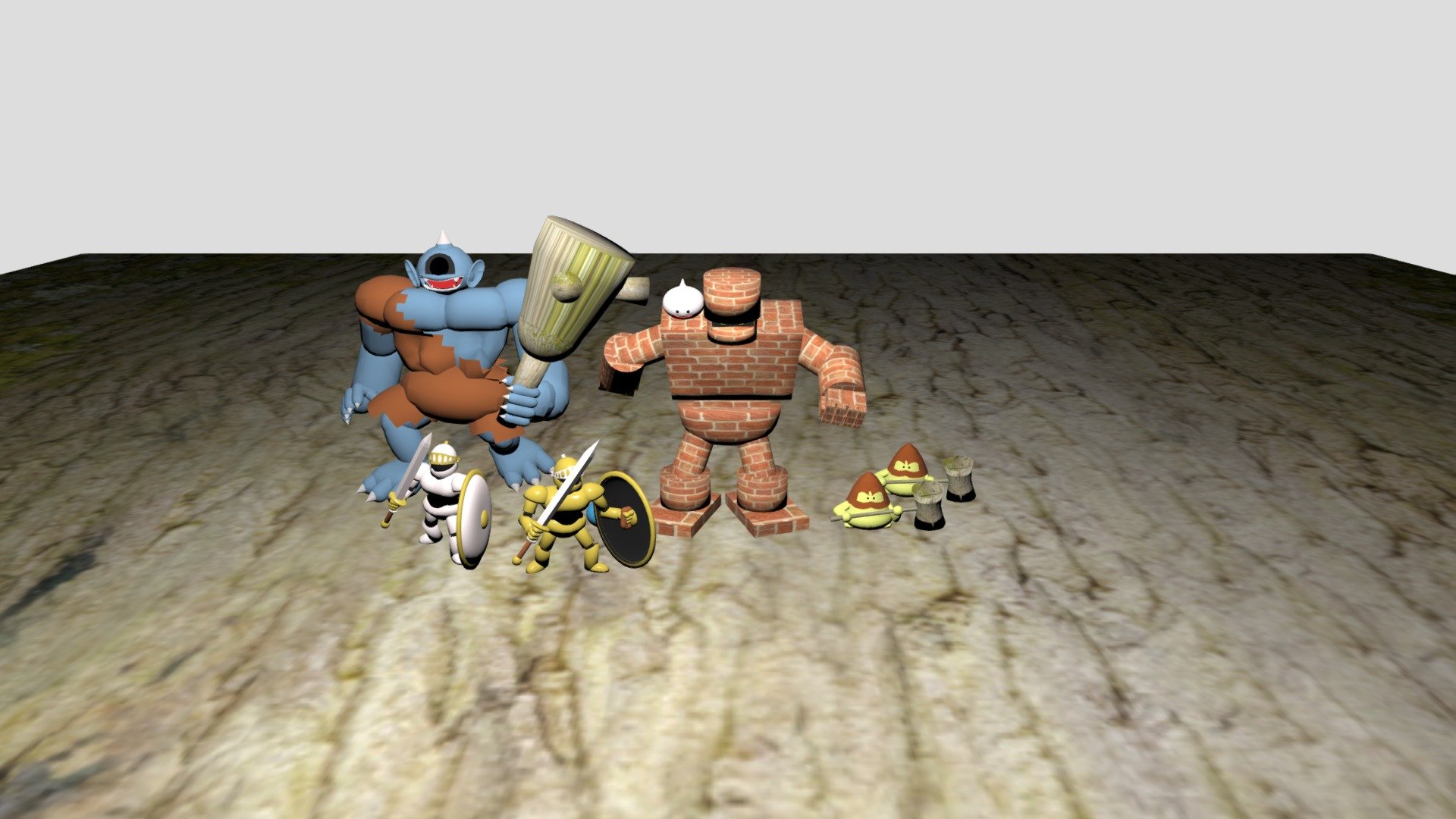 Dragon Quest - Download Free 3D model by Nommoc (@kikumi) [0abcb37 ...